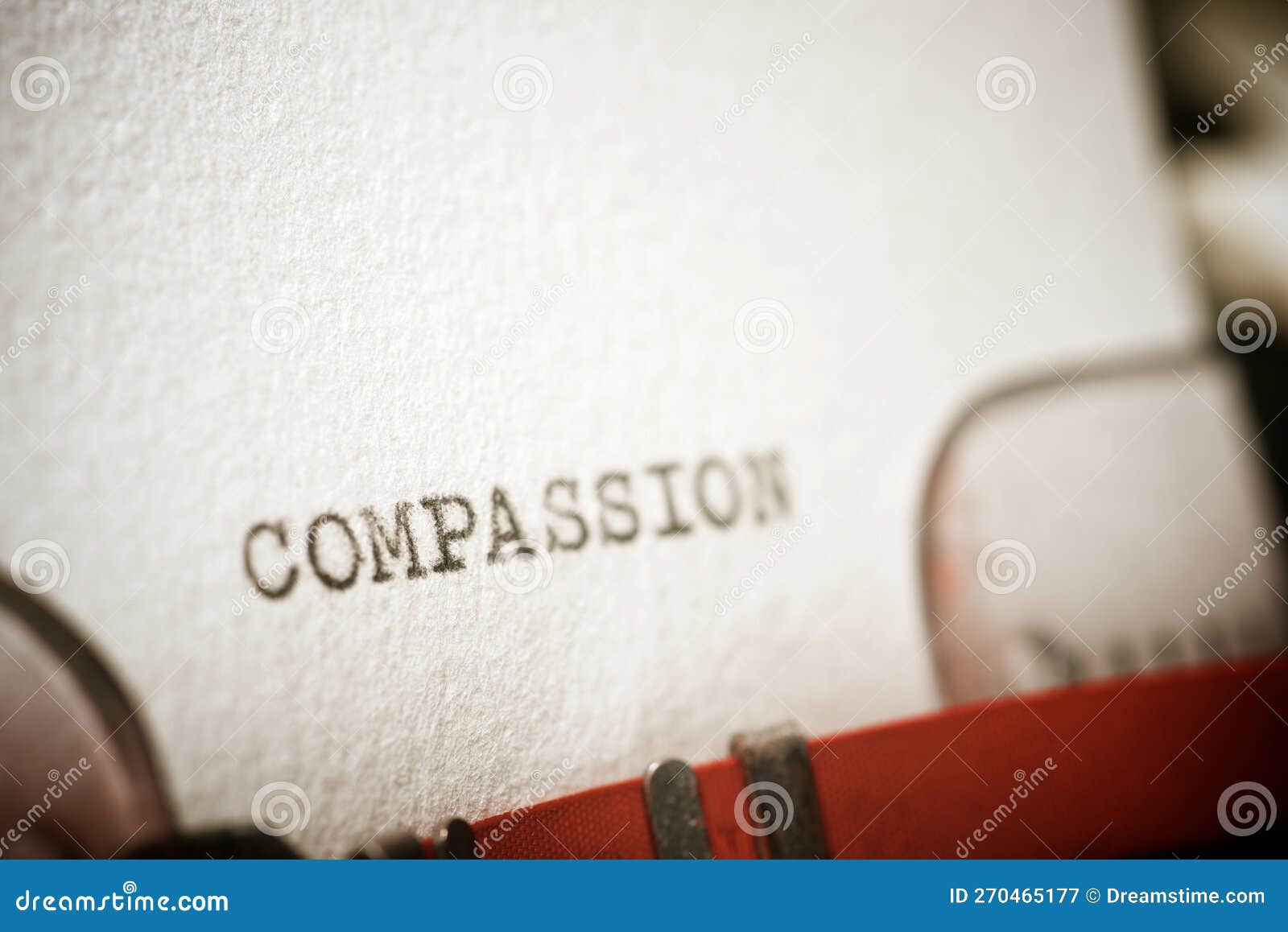 Compassion concept view stock image. Image of writing - 270465177