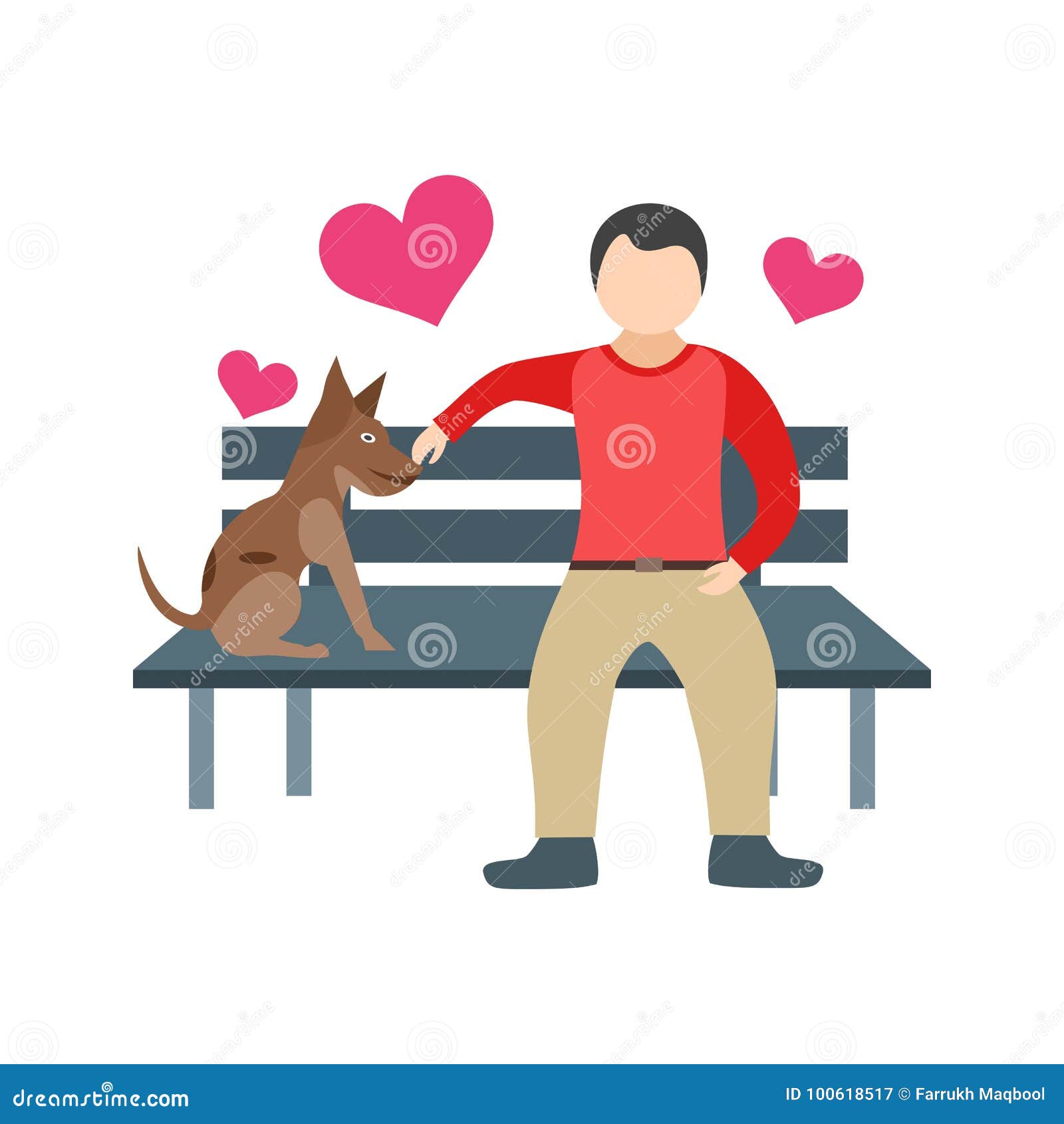 Compassionate stock vector. Illustration of concept - 100618517