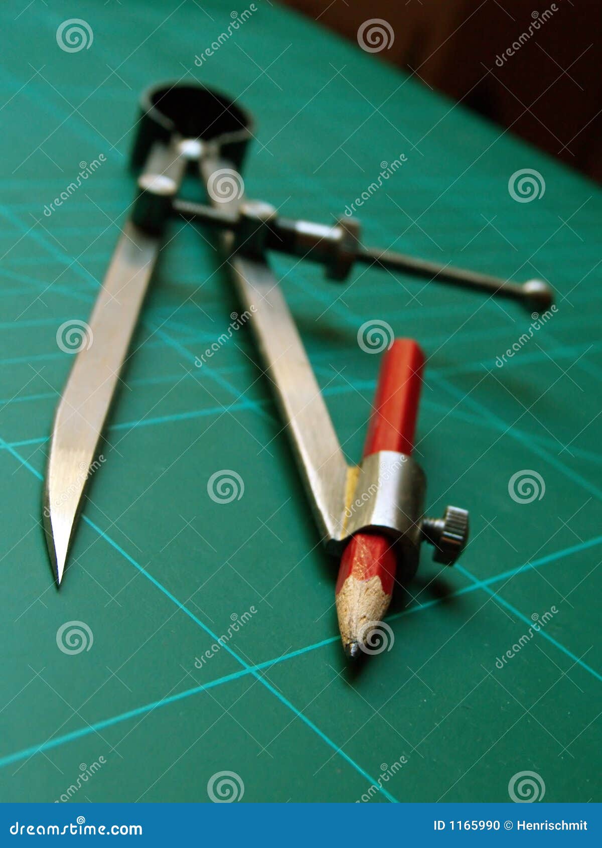 Compasso fotografia stock. Immagine di misurazione, compasso - 1165990