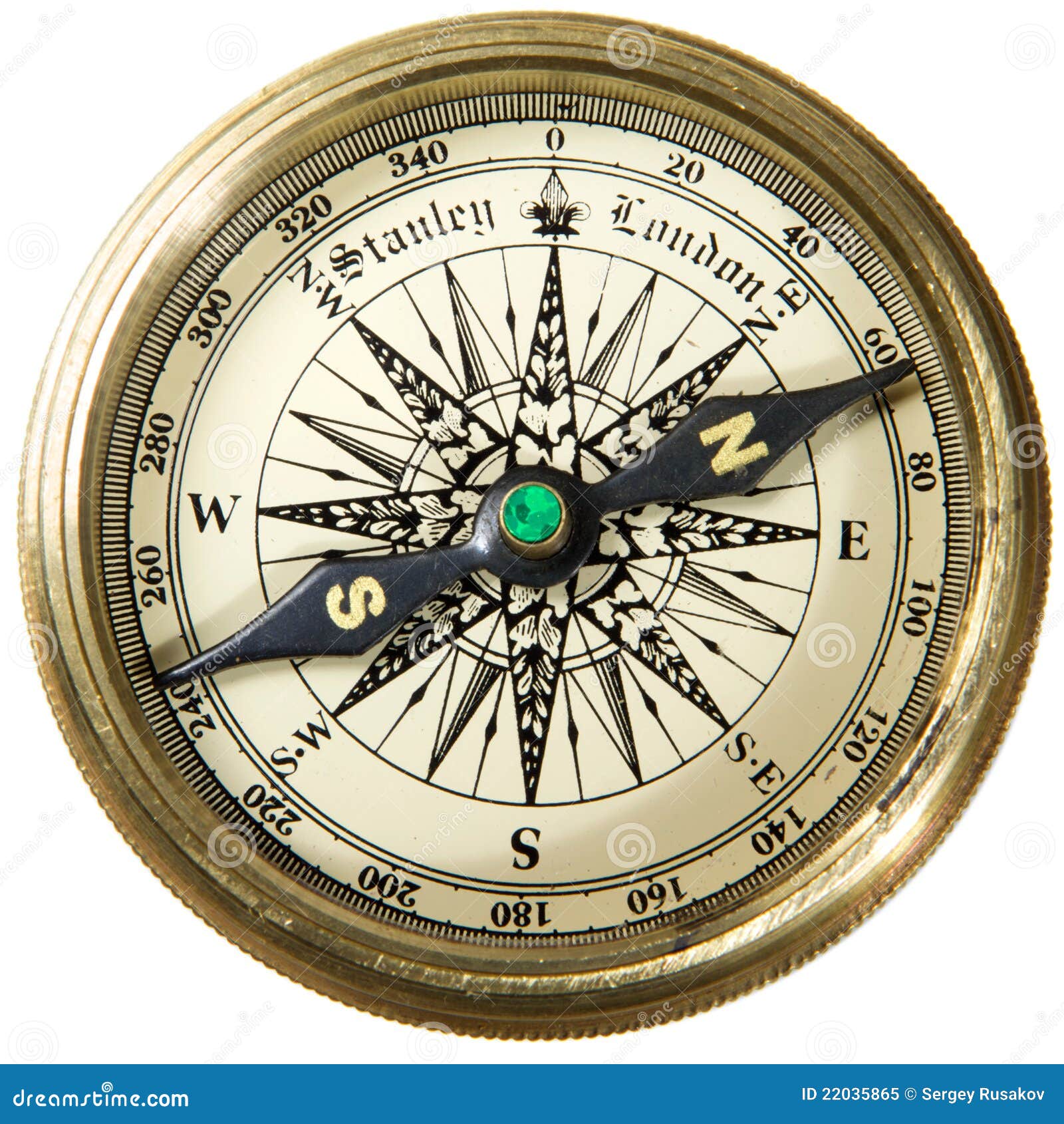 Compasso imagem de stock. Imagem de macro, brilhante - 22035865