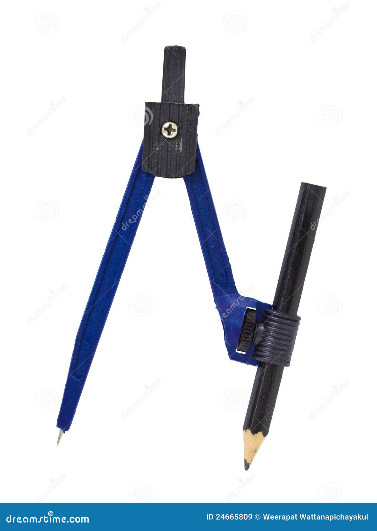 Compasso imagem de stock. Imagem de diâmetro, branco - 24665809