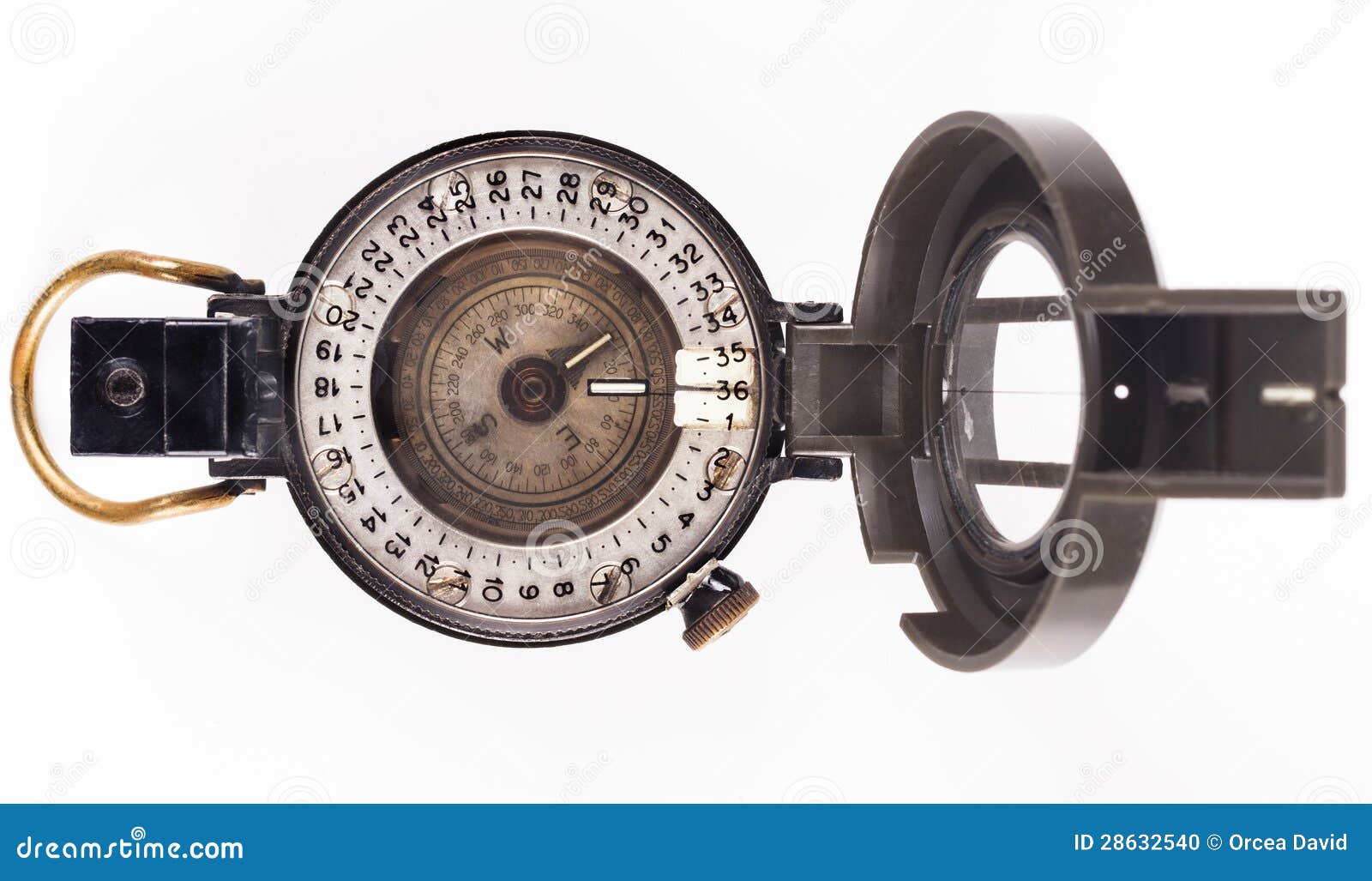 Compasso foto de stock. Imagem de explorar, macro, instrumento - 28632540