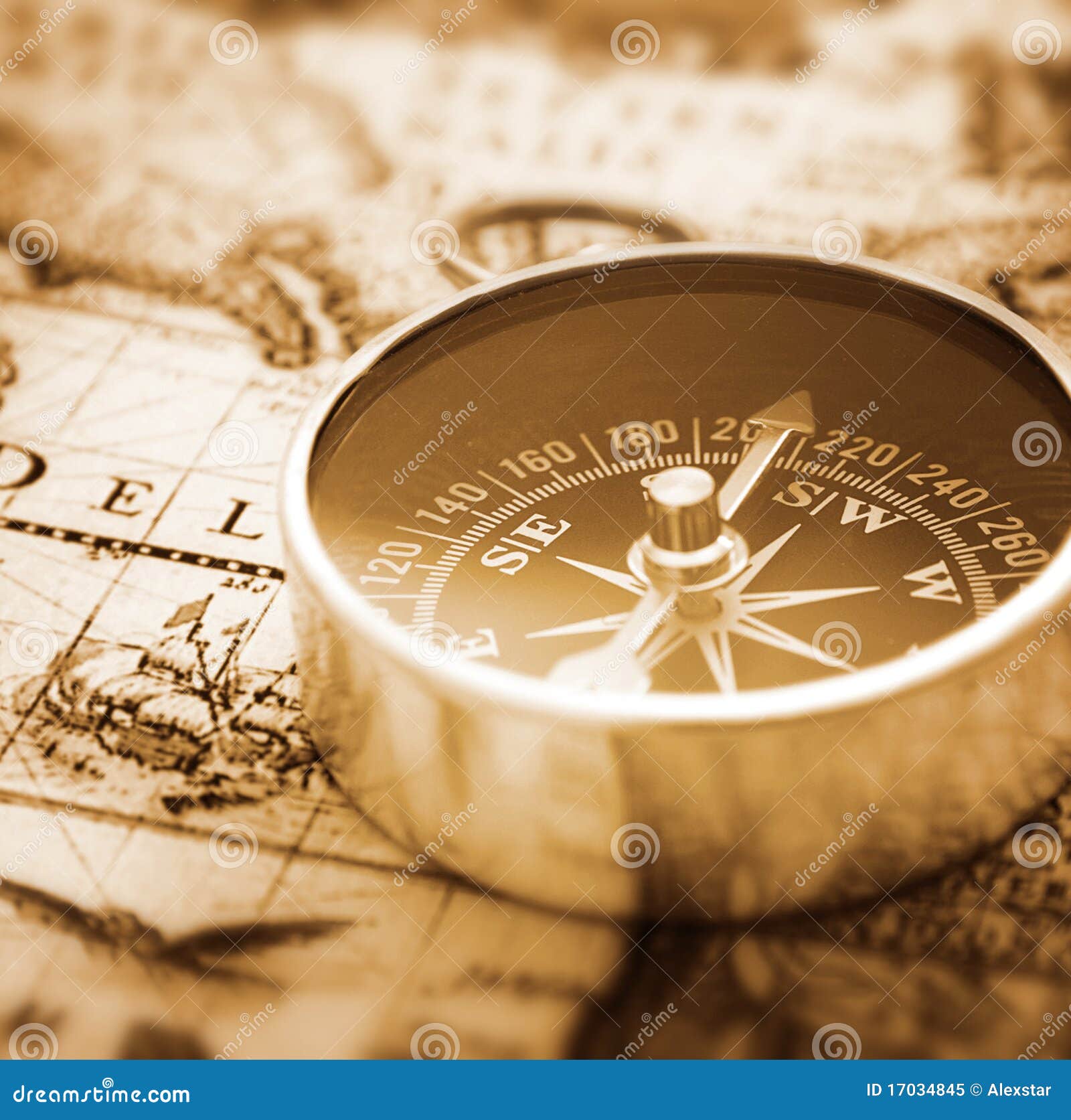 Compasso no mapa náutico imagem de stock. Imagem de marinha - 17034845