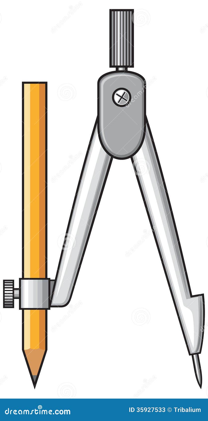 Compassos da escola ilustração do vetor. Ilustração de régua - 35927533