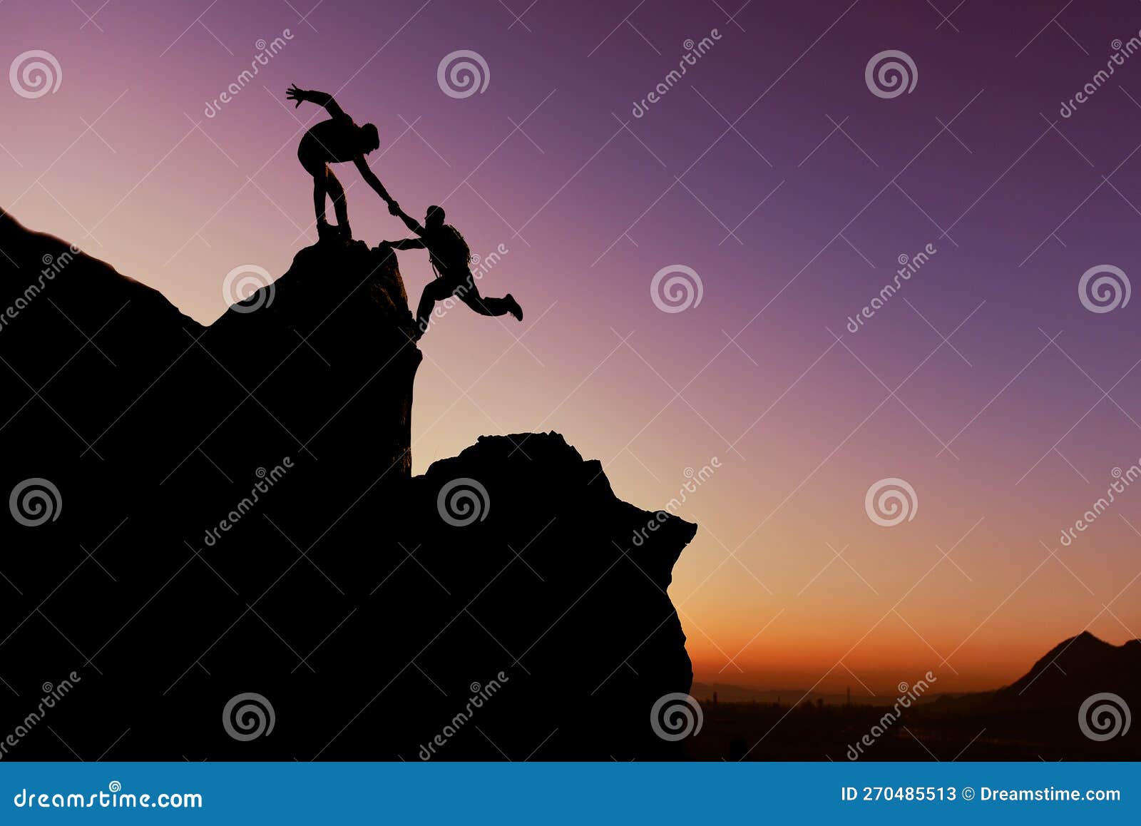 Compatible Climbing and Help Concept Stock Image - Image of climbing ...