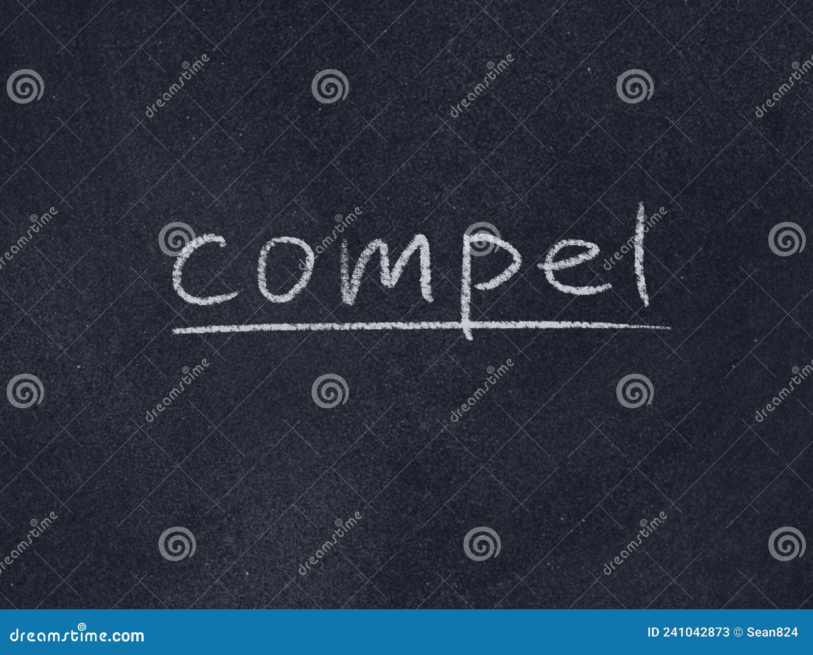 Compel stock image. Image of learning, teaching, chalkboard - 241042873