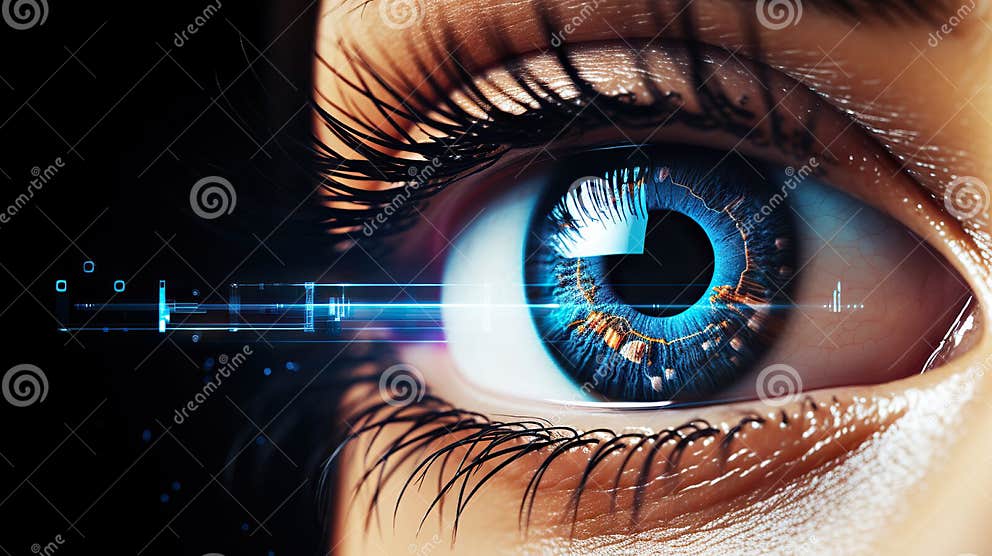 Advanced Eye Technology Holographic Surveillance, Digital ID ...