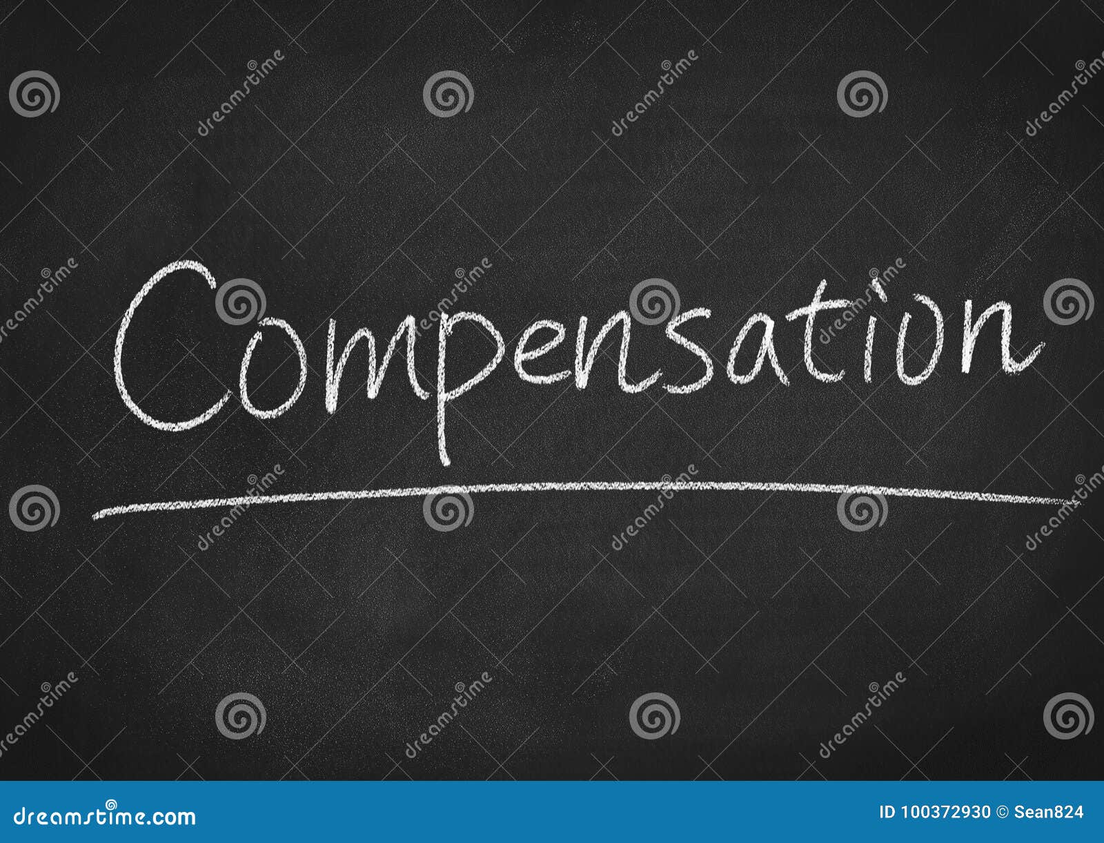 Compensation stock photo. Image of work, word, concept - 100372930