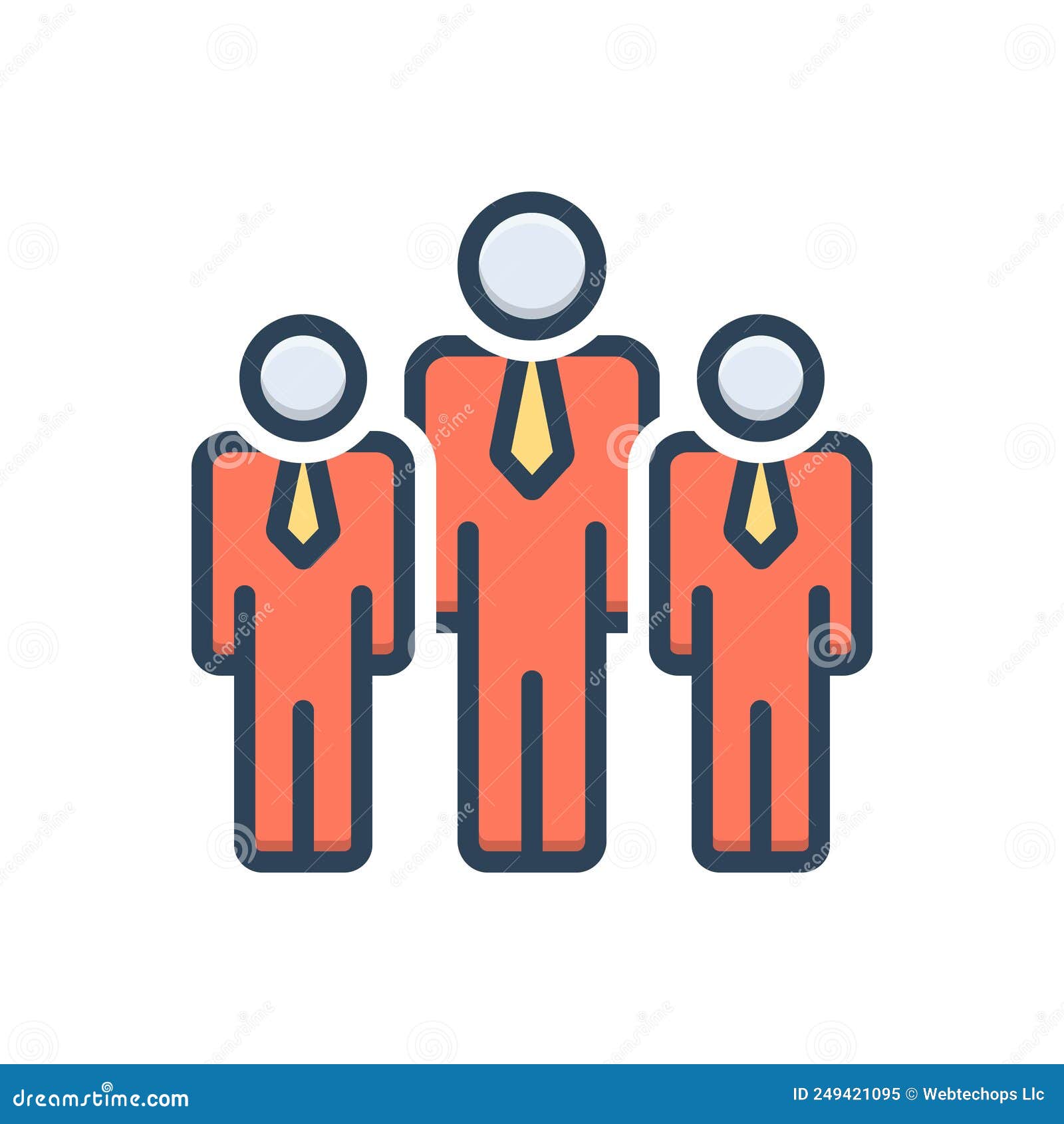 Color Illustration Icon for Compete, Challenge and Contend Stock ...