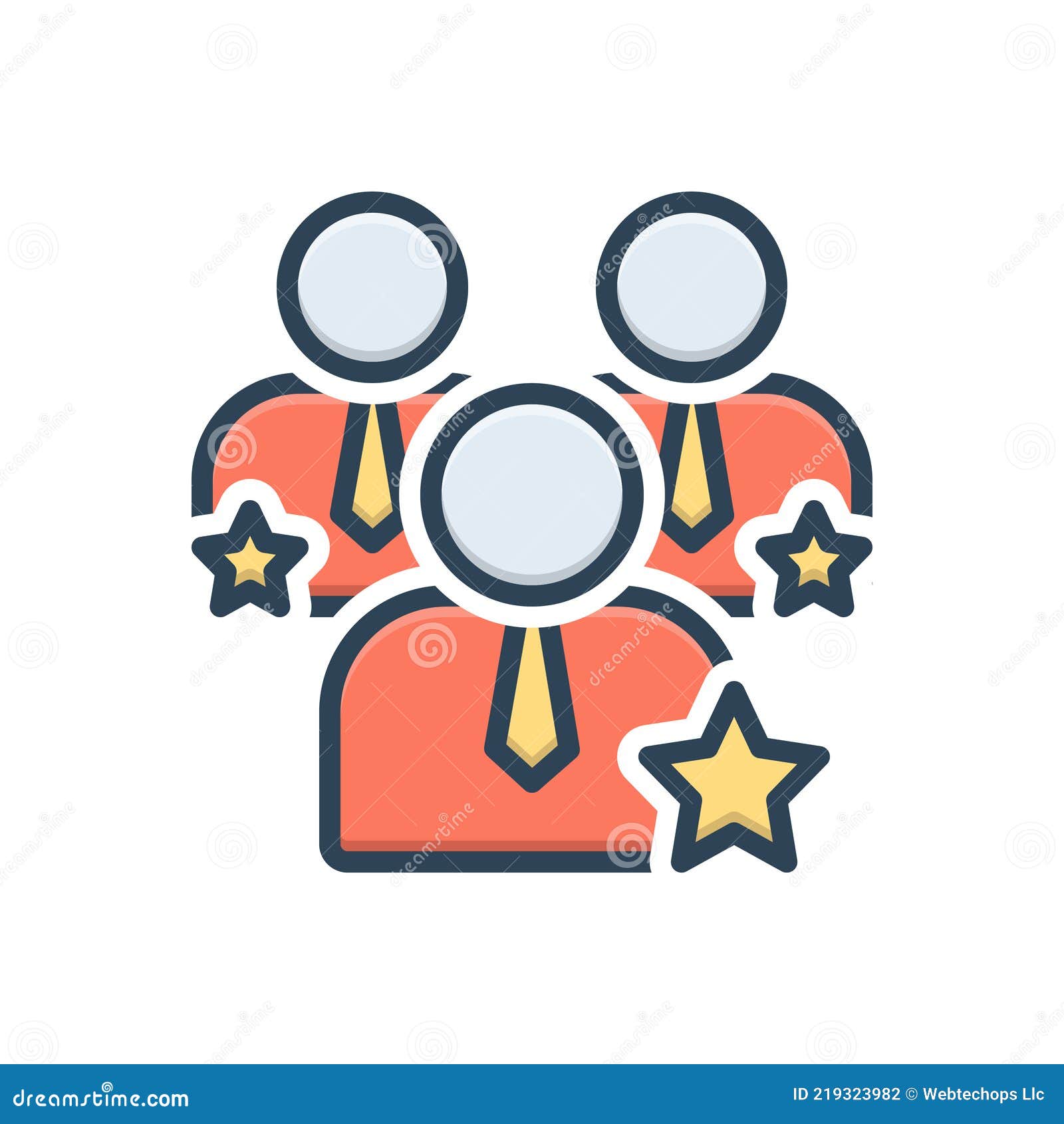 Color Illustration Icon for Competence, Capacity and Ability Stock ...