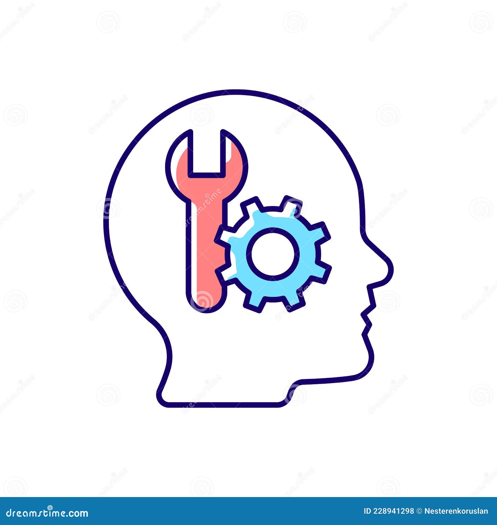 Competence Motivation RGB Color Icon Stock Vector - Illustration of ...