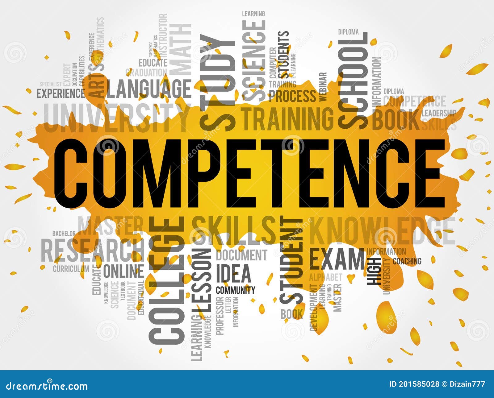 COMPETENCE Word Cloud Collage Royalty-Free Stock Photography ...