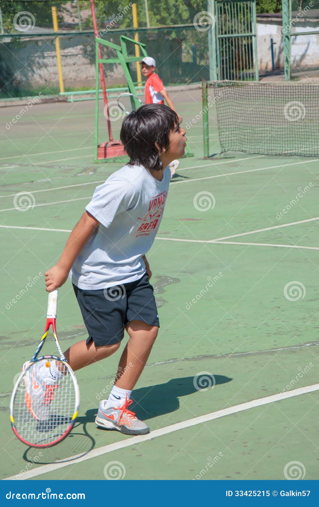 Competencia del tenis imagen editorial. Imagen de atlético - 33425215