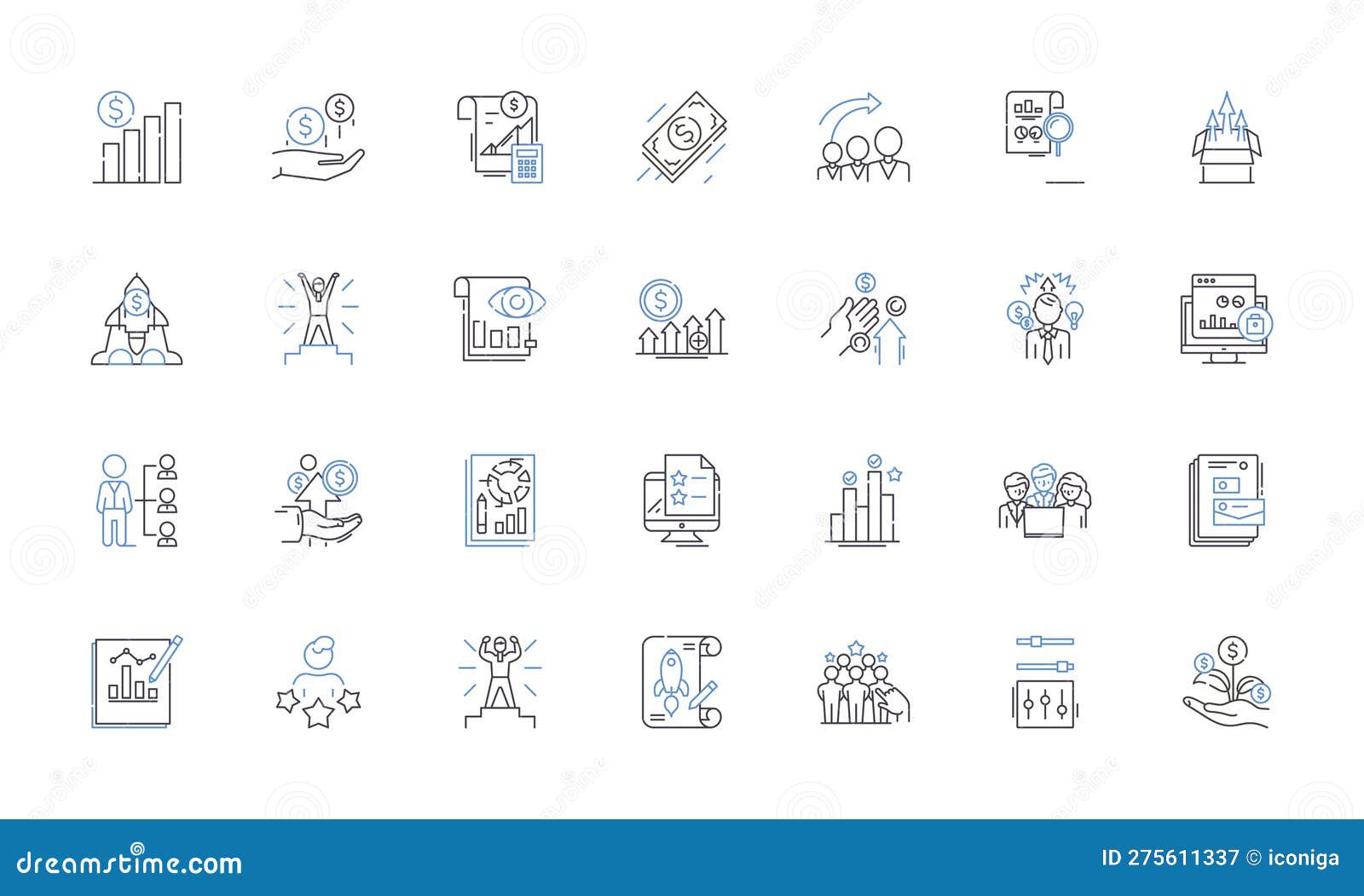 Competency Line Icons Collection. Proficiency, Skill, Ability ...