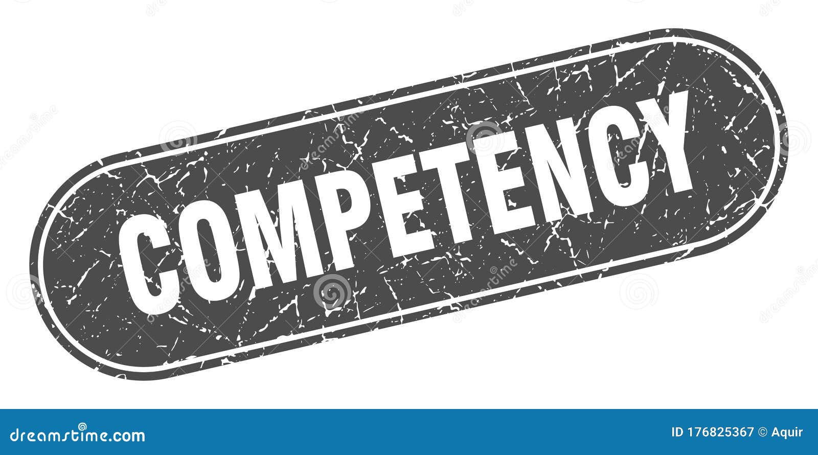 Competency Sign. Competency Grunge Stamp Stock Vector - Illustration of ...
