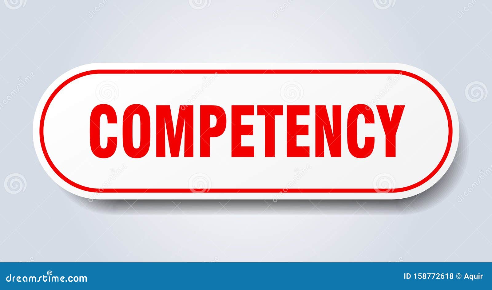 Competency Sticker. Competency Sign On Transparent Background Vector ...