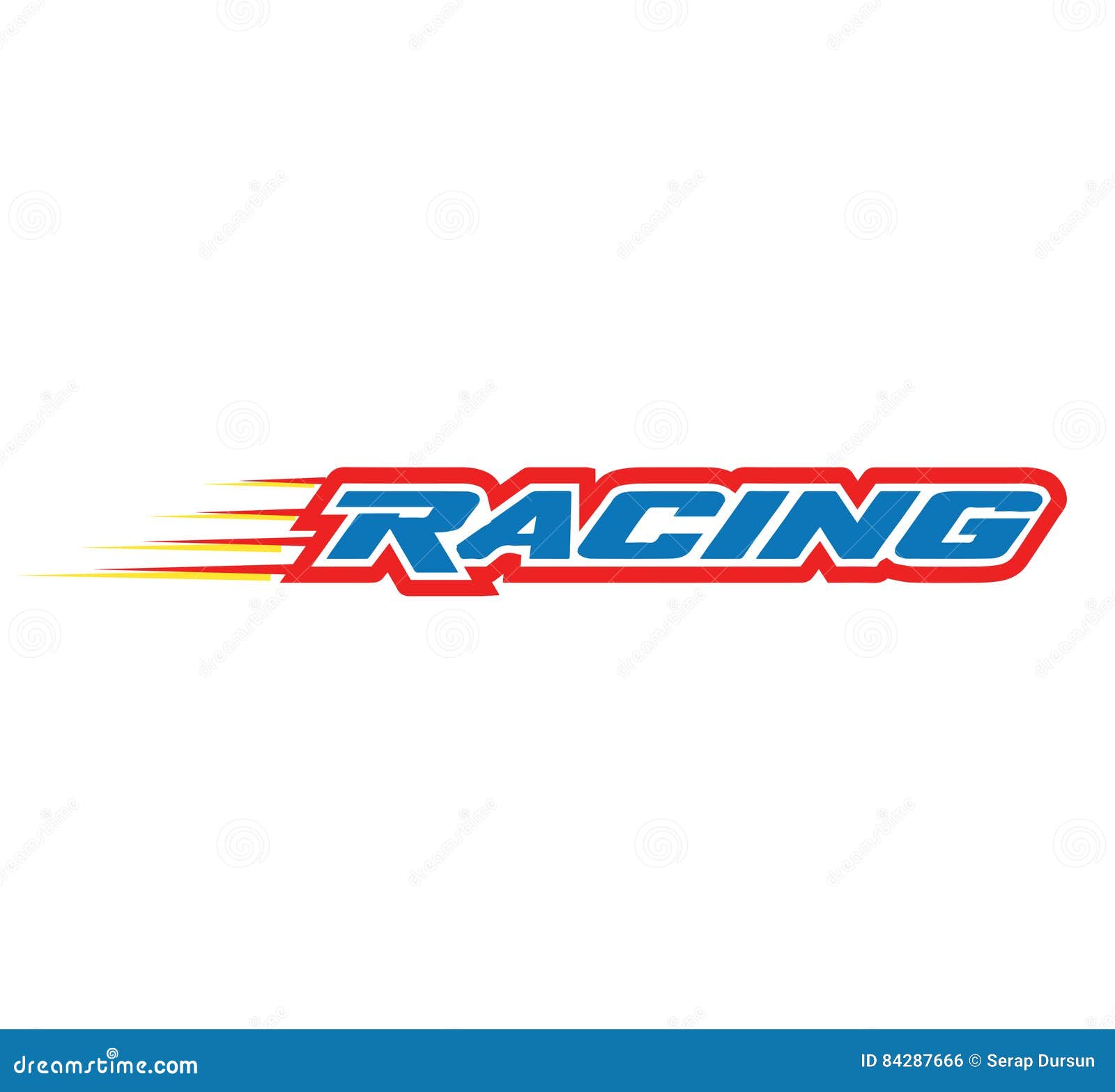 Competir con a Logo Design ilustración del vector. Ilustración de vuelo ...