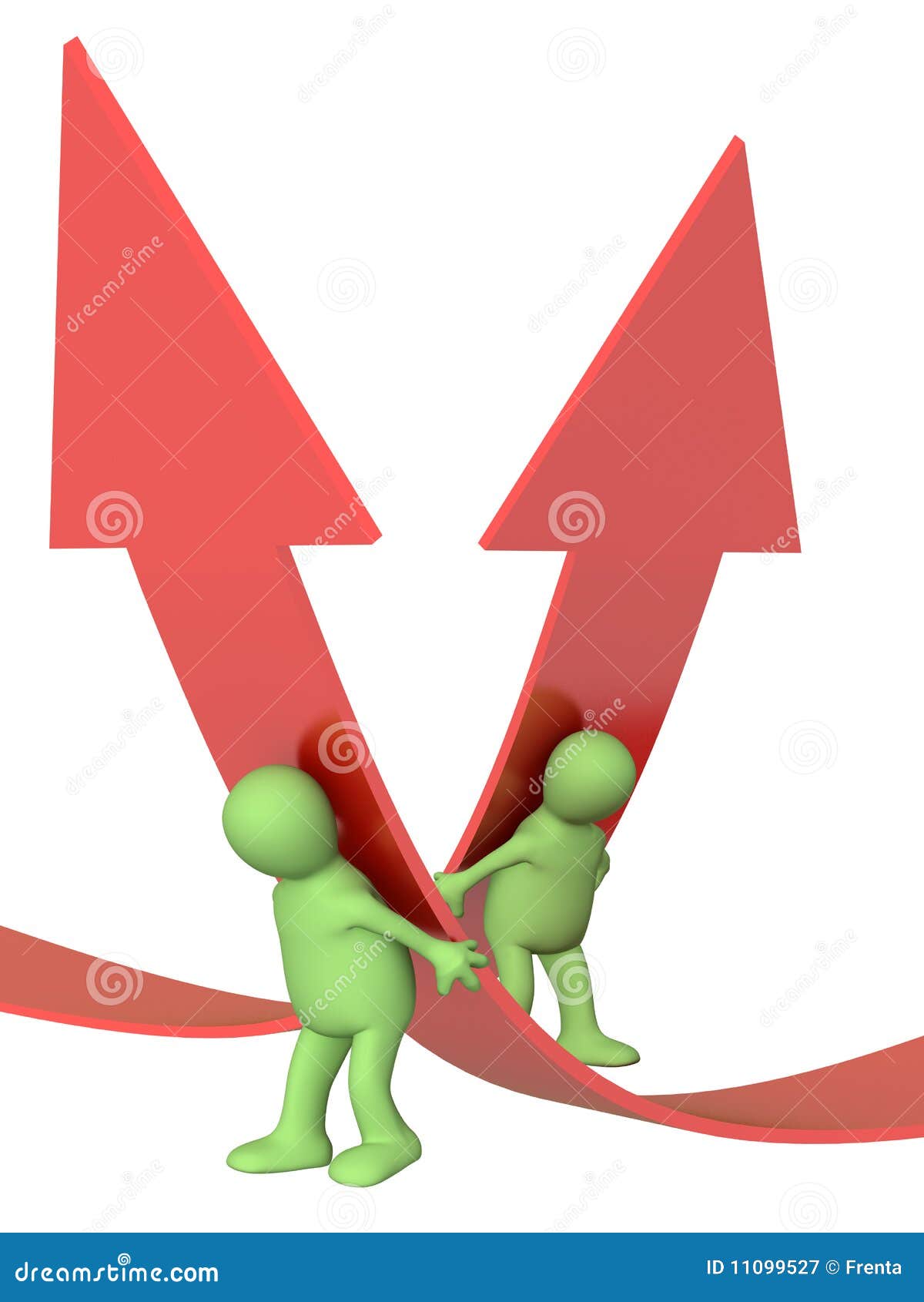 Competition stock illustration. Illustration of push - 11099527