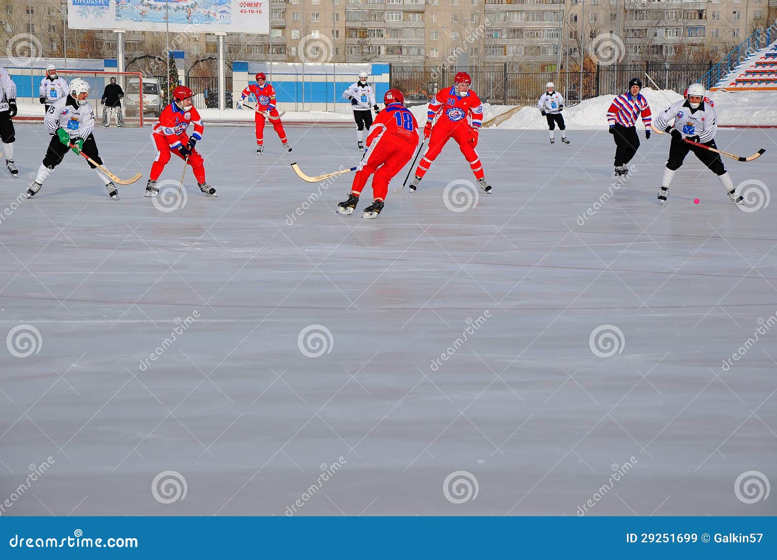 Competition for bandy editorial stock image. Image of race - 29251699
