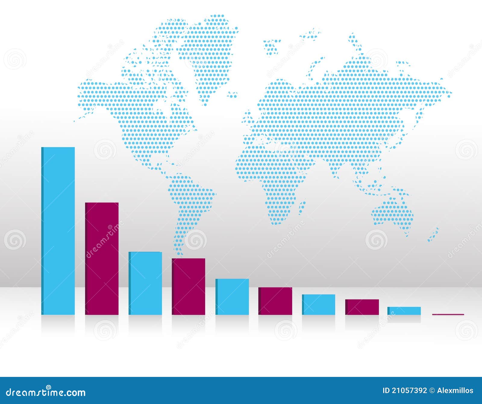 Competition Chart Graph Illustration Stock Vector - Illustration of ...