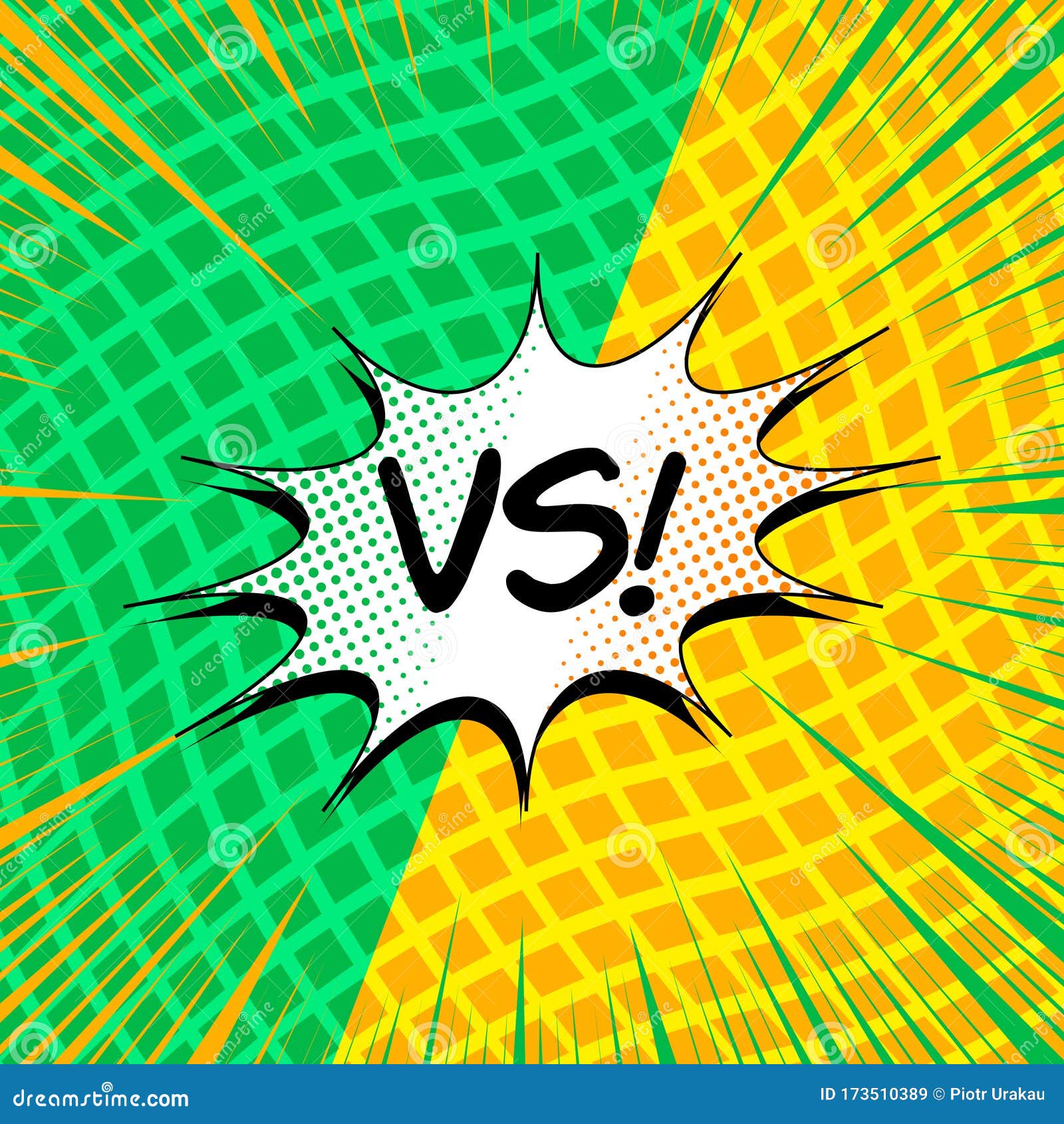 Competition comic concept stock vector. Illustration of explosive ...