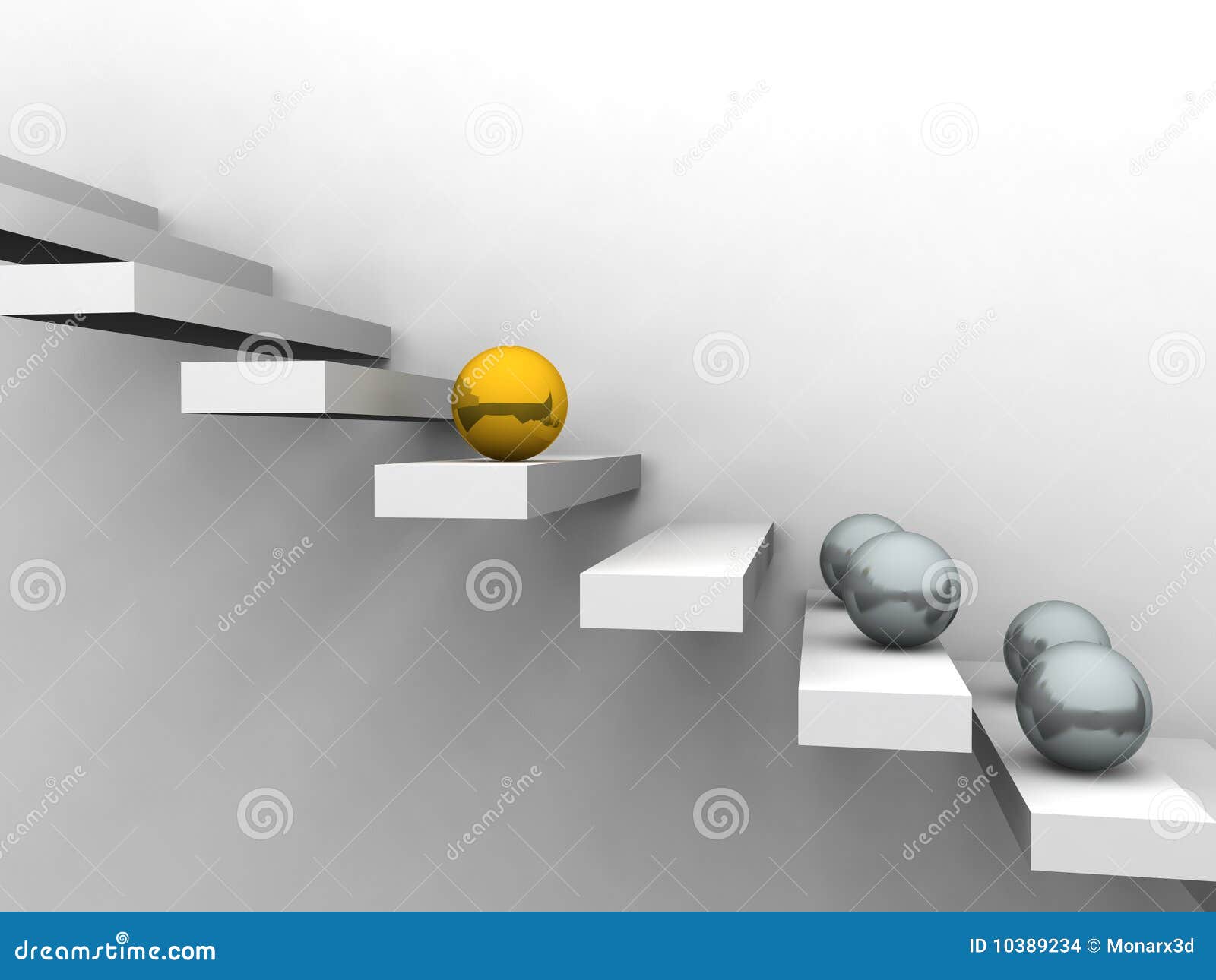 Competition concept 3 stock illustration. Illustration of steps - 10389234