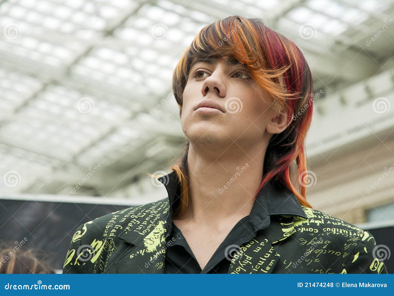 Competition of Creative Man S Hairstyles 2 Editorial Stock Photo ...