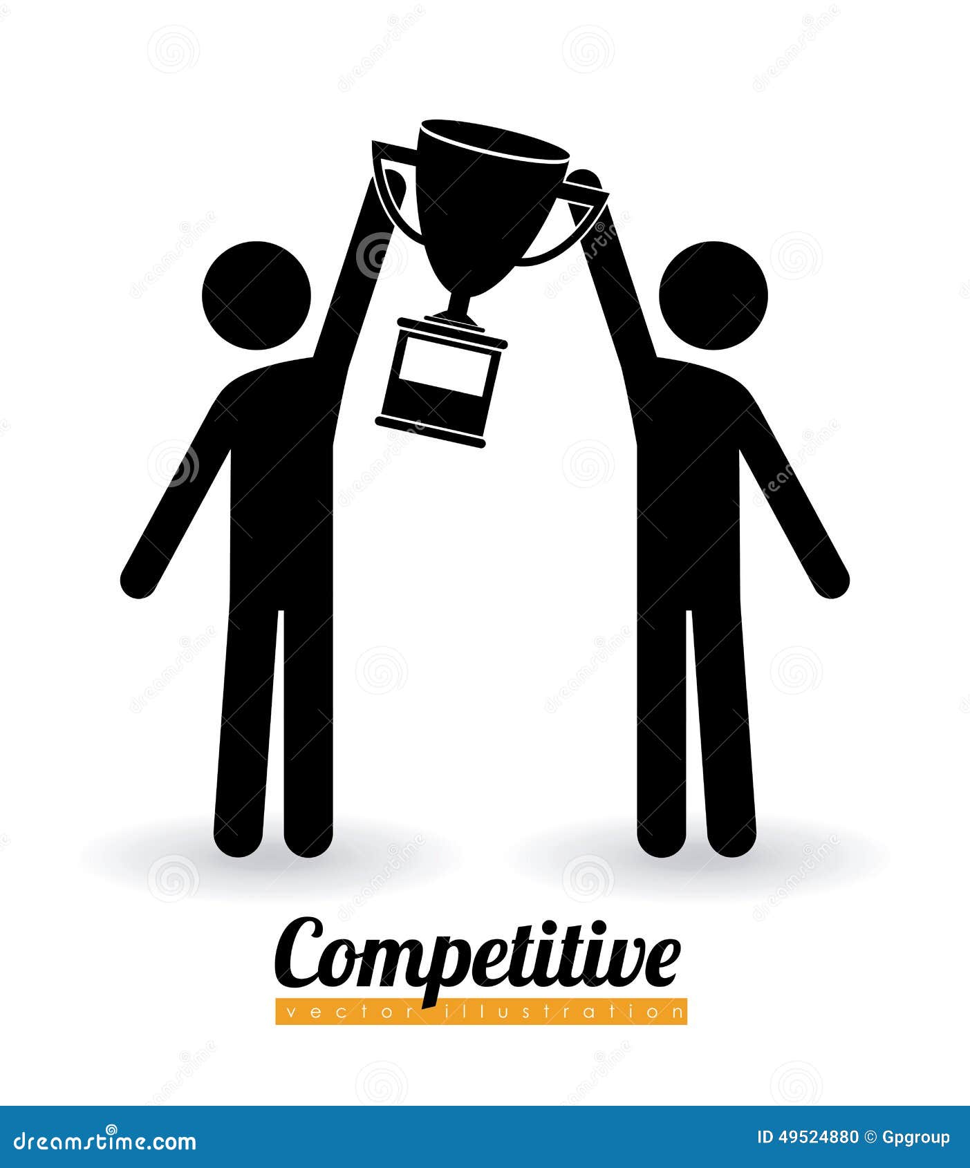 Competition Design, Vector Illustration. Stock Vector - Illustration of ...