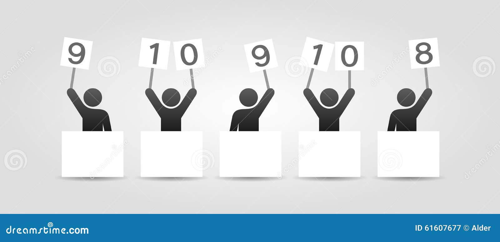 Competition Judges Icon Cartoon Vector | CartoonDealer.com #61607677