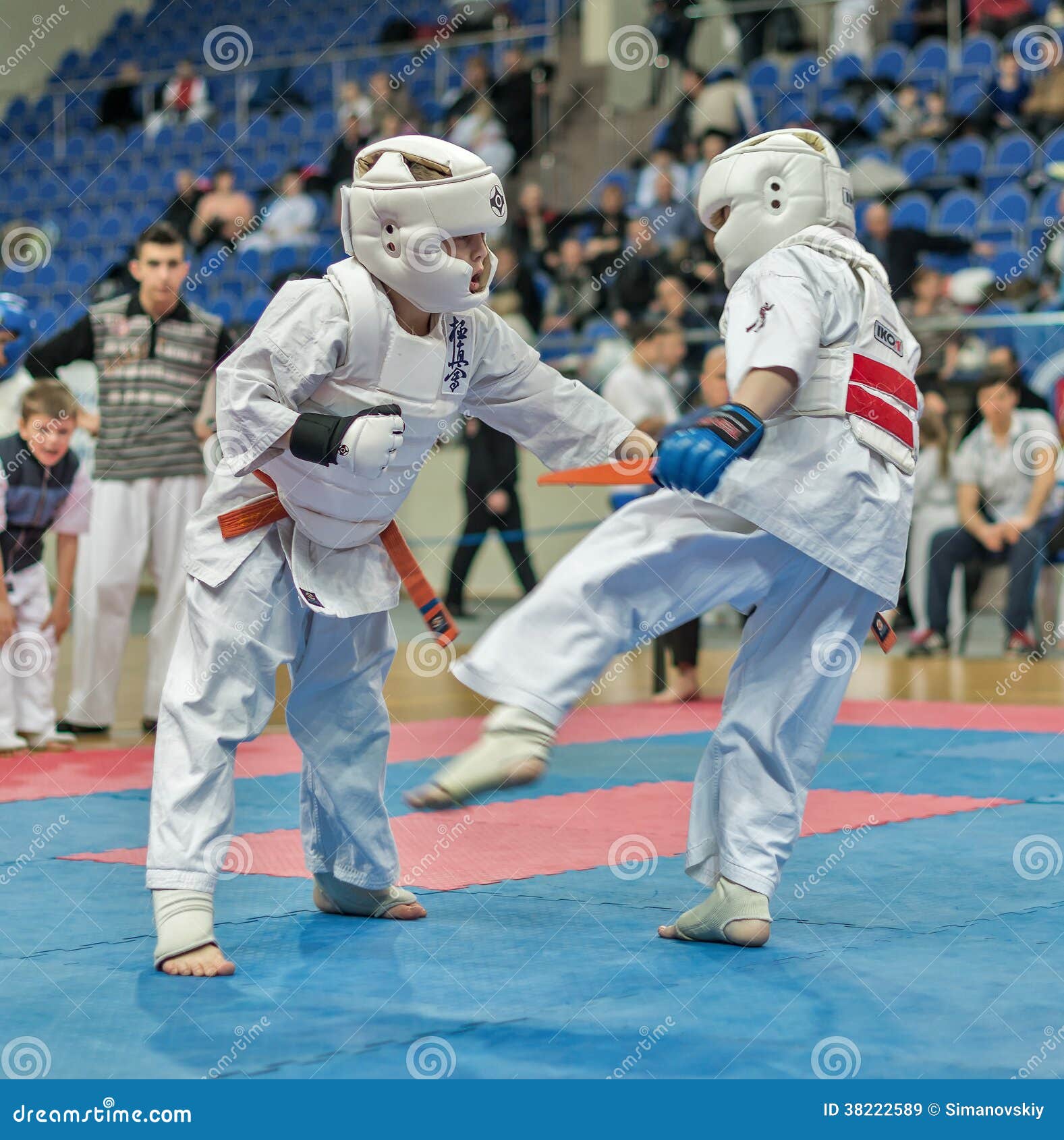 Competition on Kyokushinkai Karate. Editorial Stock Image - Image of ...