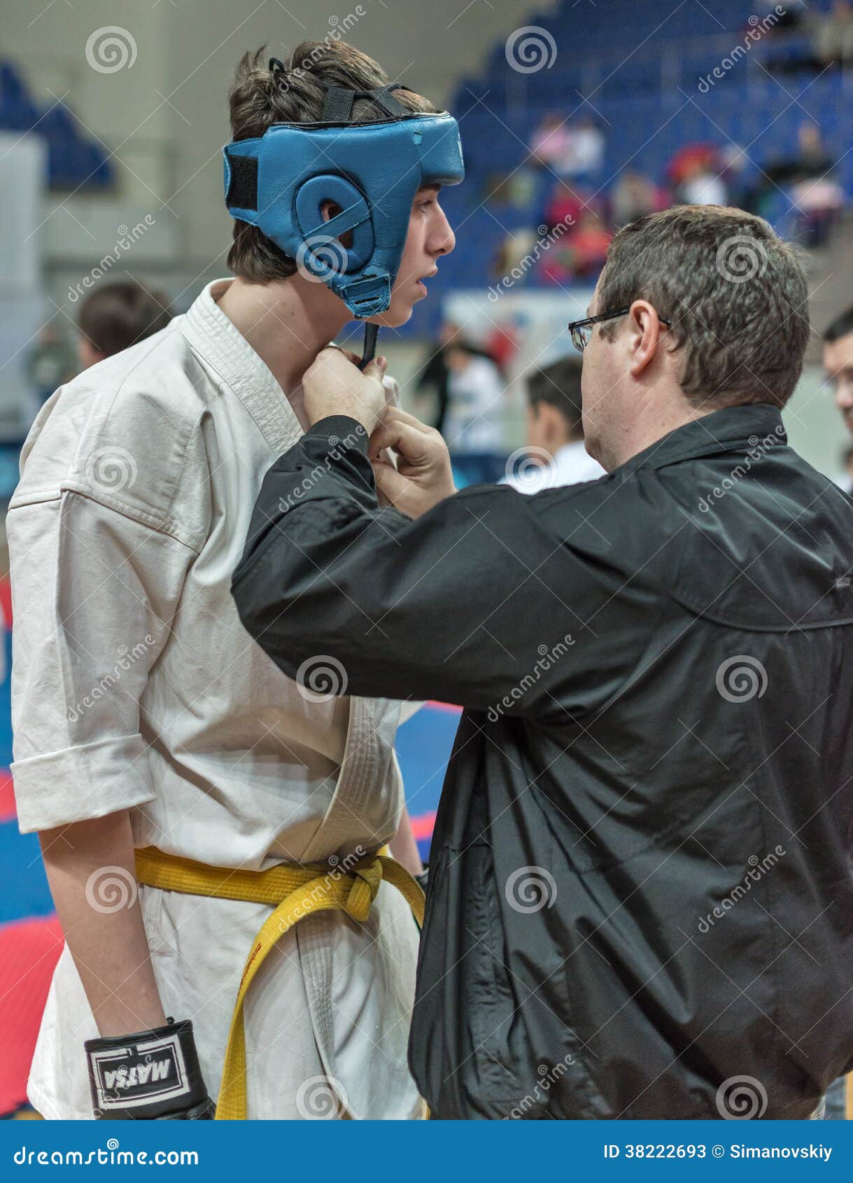 Competition on Kyokushinkai Karate. Editorial Stock Photo - Image of ...