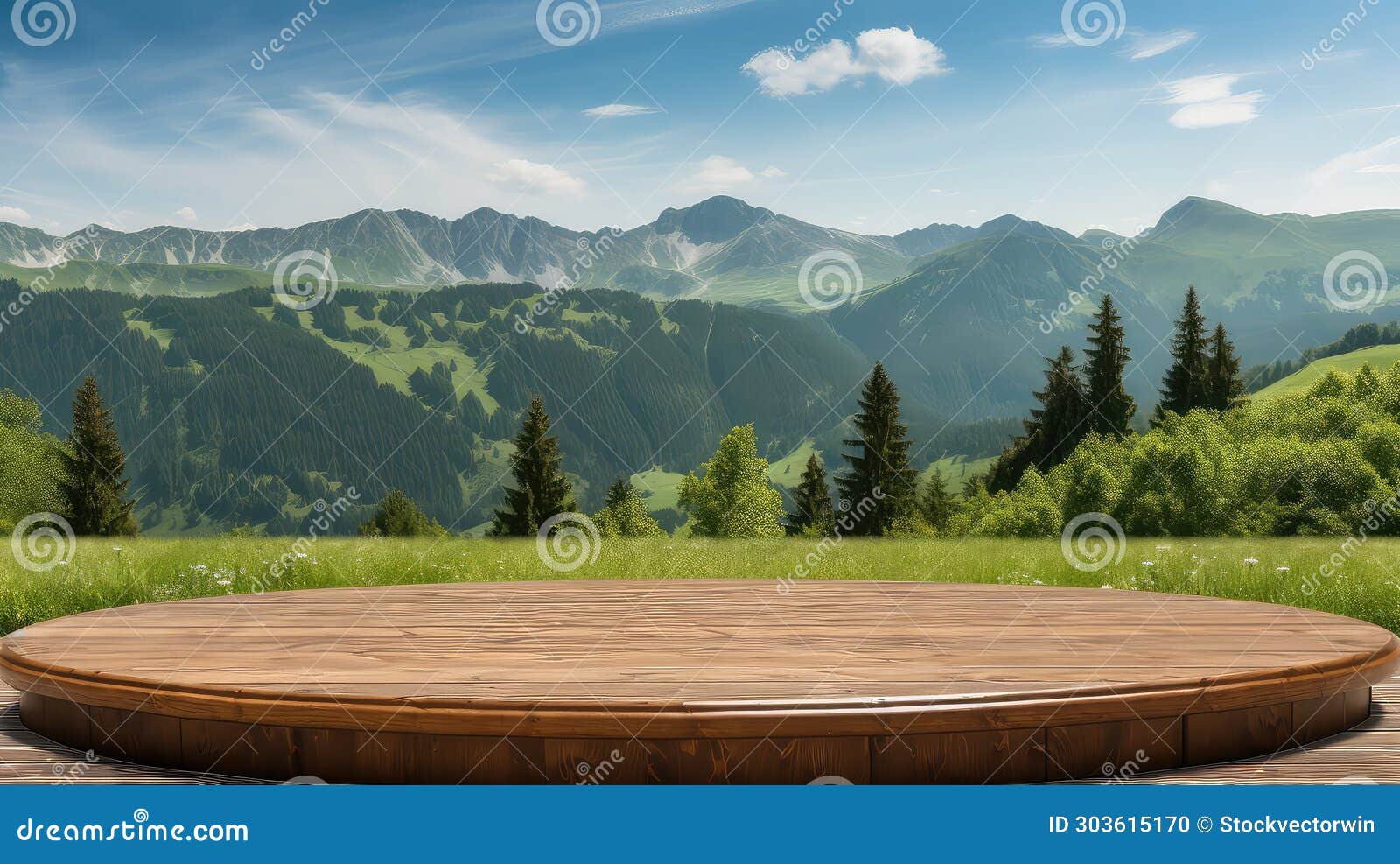 Competition Podium Round Background Stock Illustration - Illustration ...