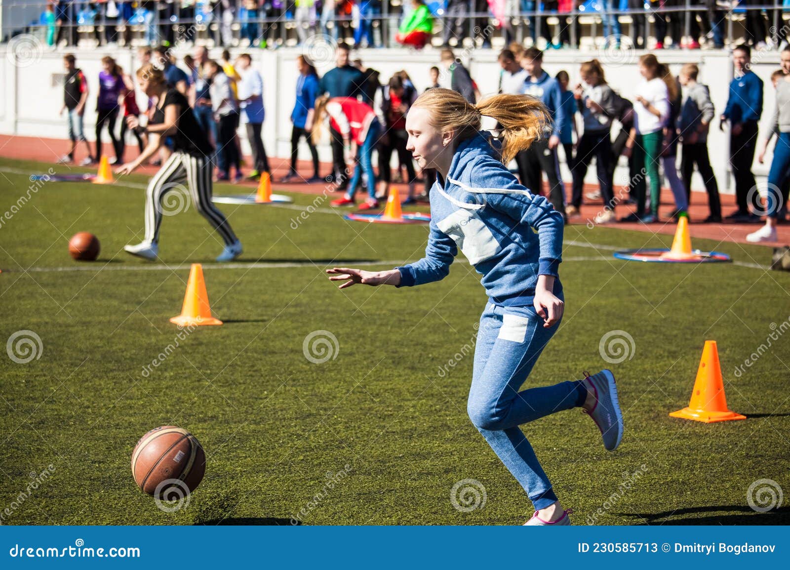 Competition Program with Multiple Exercises Editorial Stock Photo ...