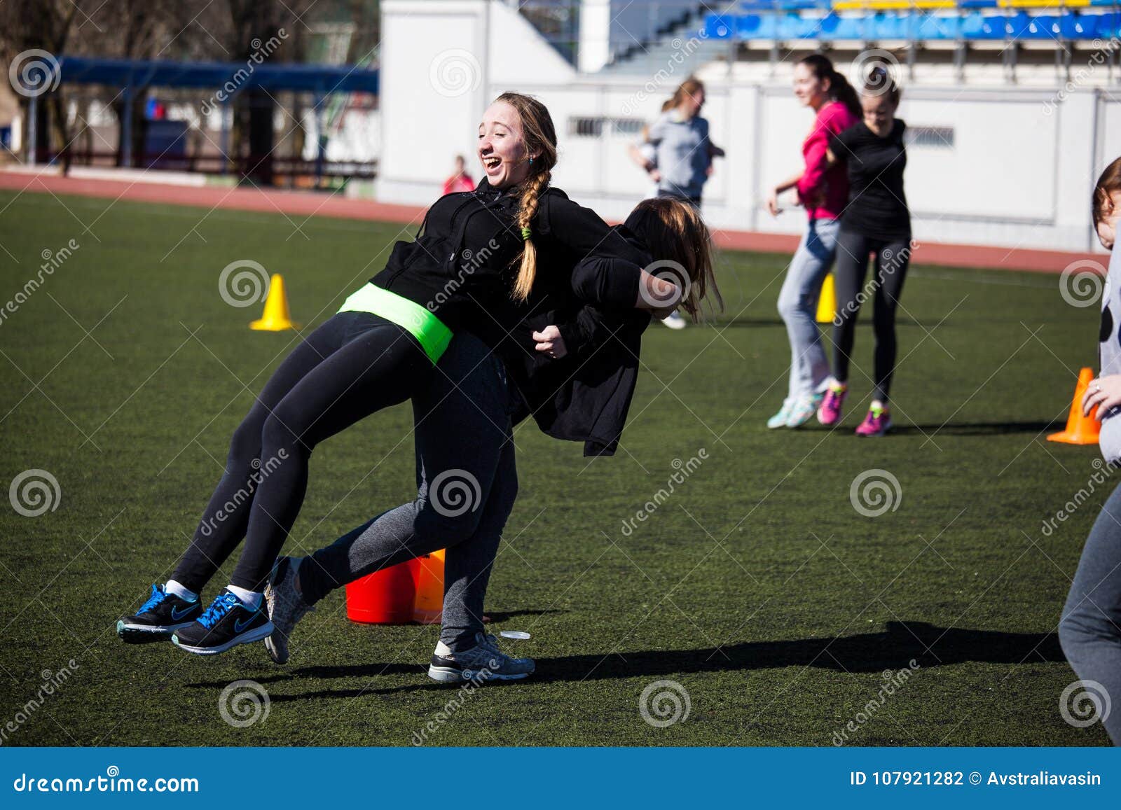 Competition Program with Multiple Exercises Editorial Photography ...