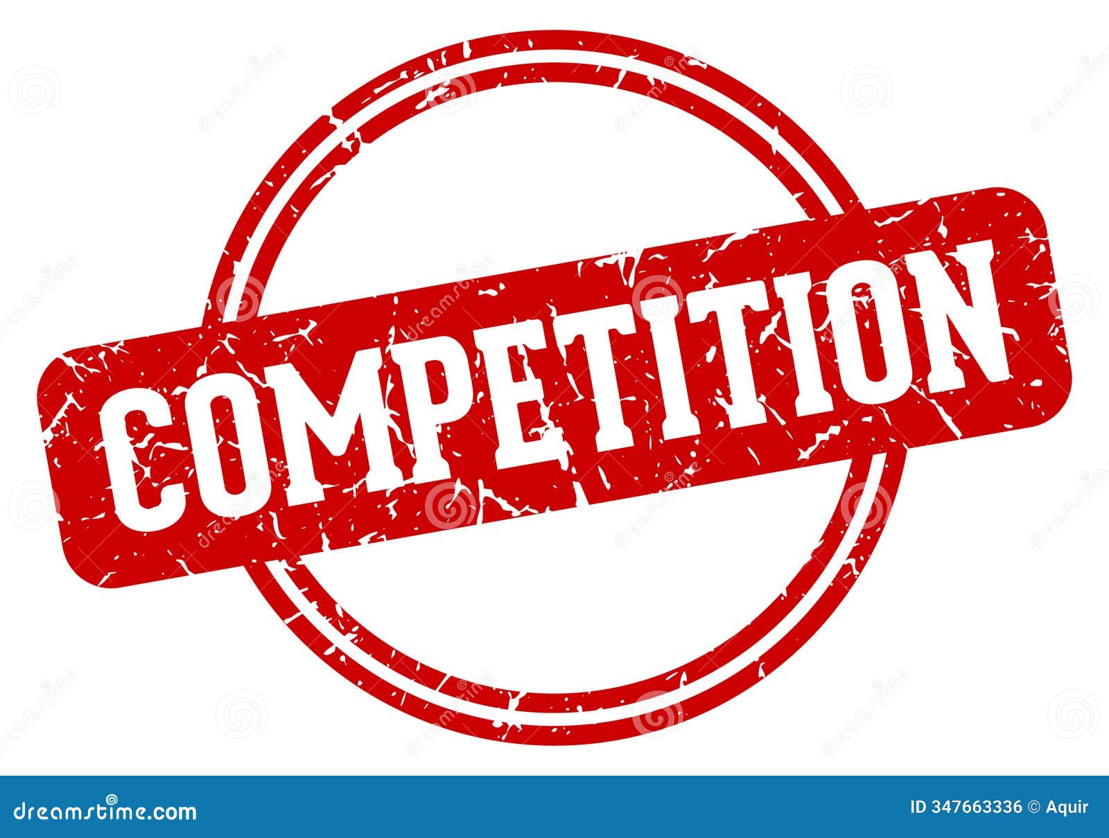 Competition stamp stock vector. Illustration of textured - 347663336