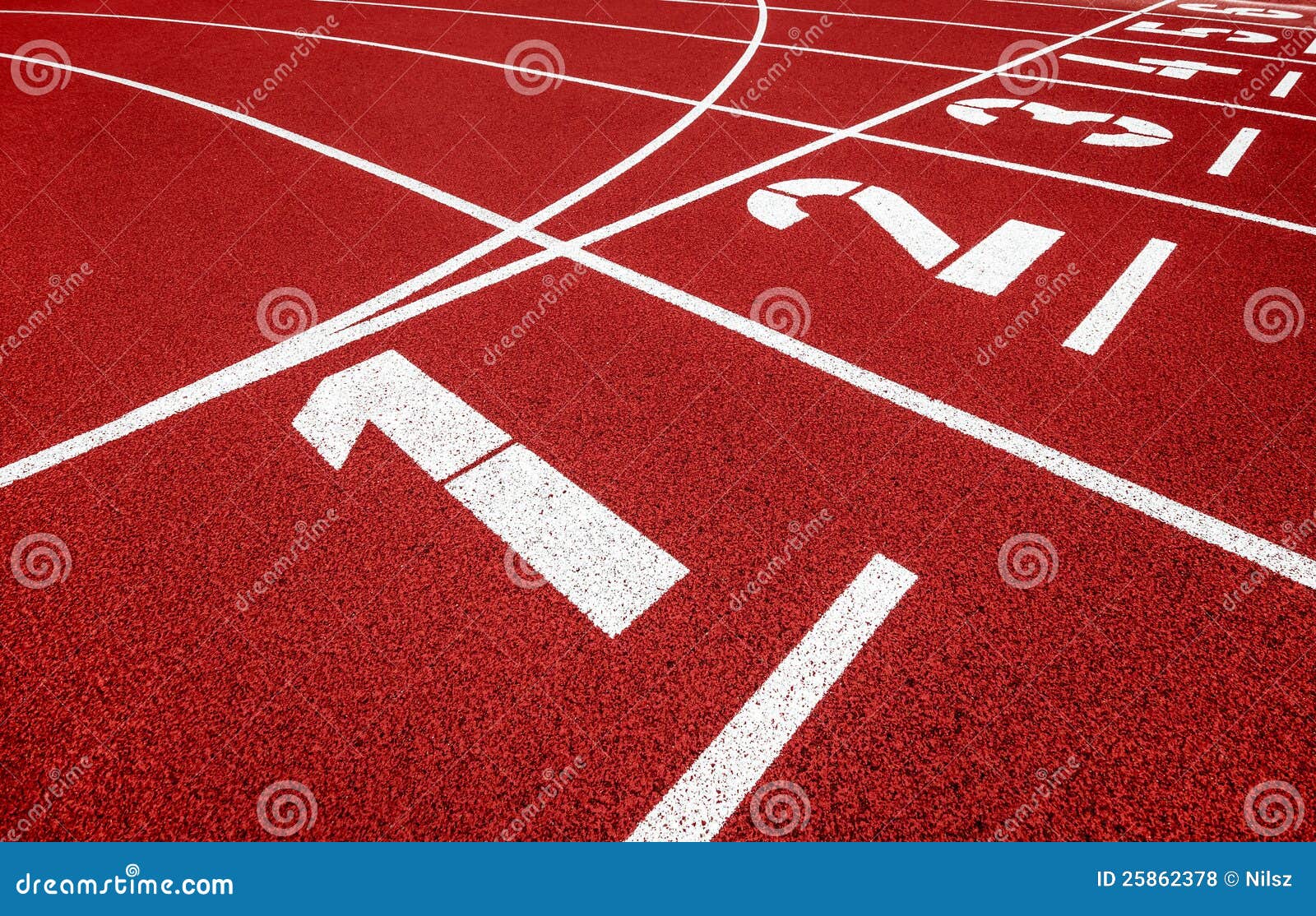 Competition start 2012 stock photo. Image of line, plastic - 25862378