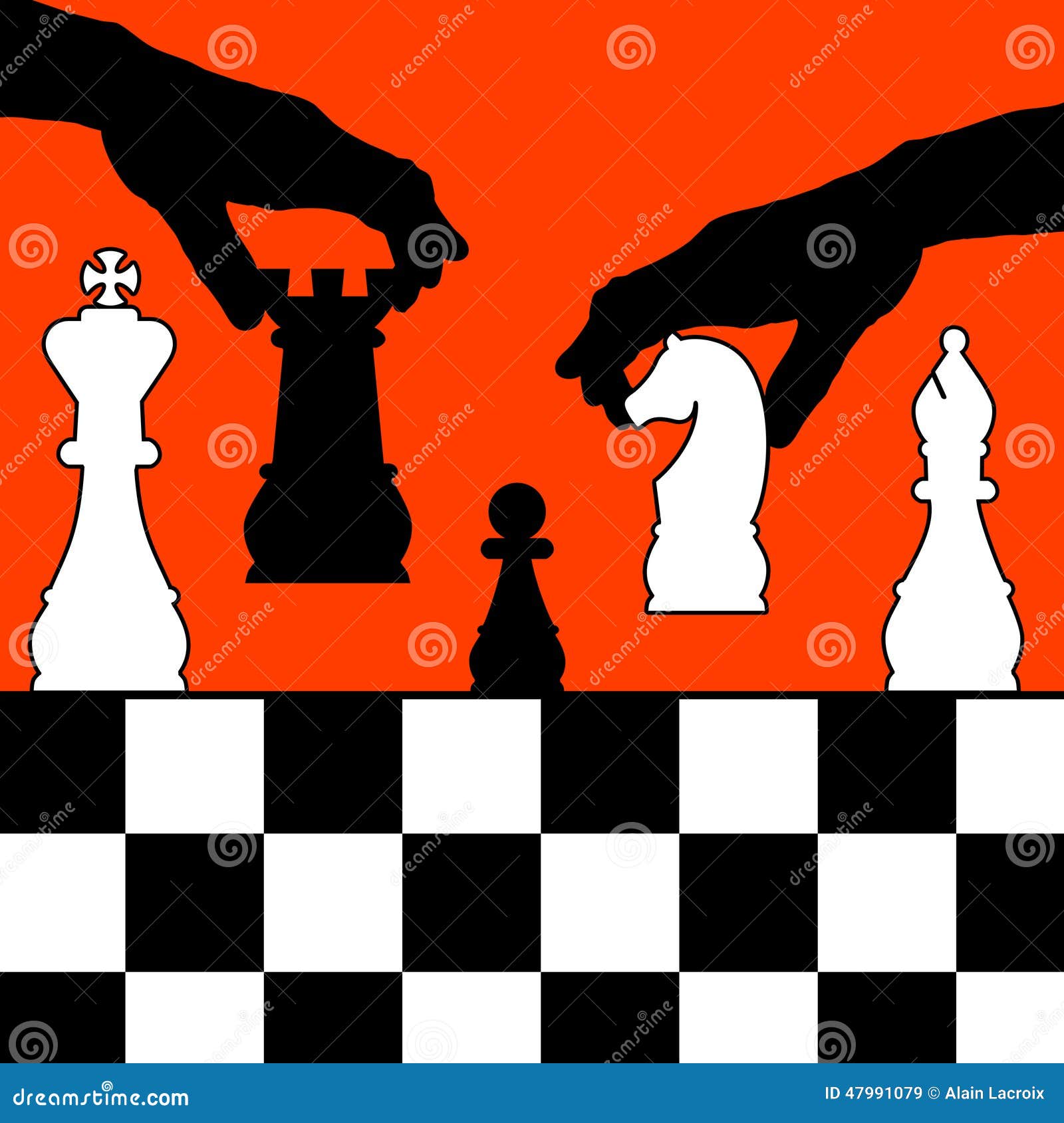 Competition strategy stock illustration. Illustration of mission - 47991079