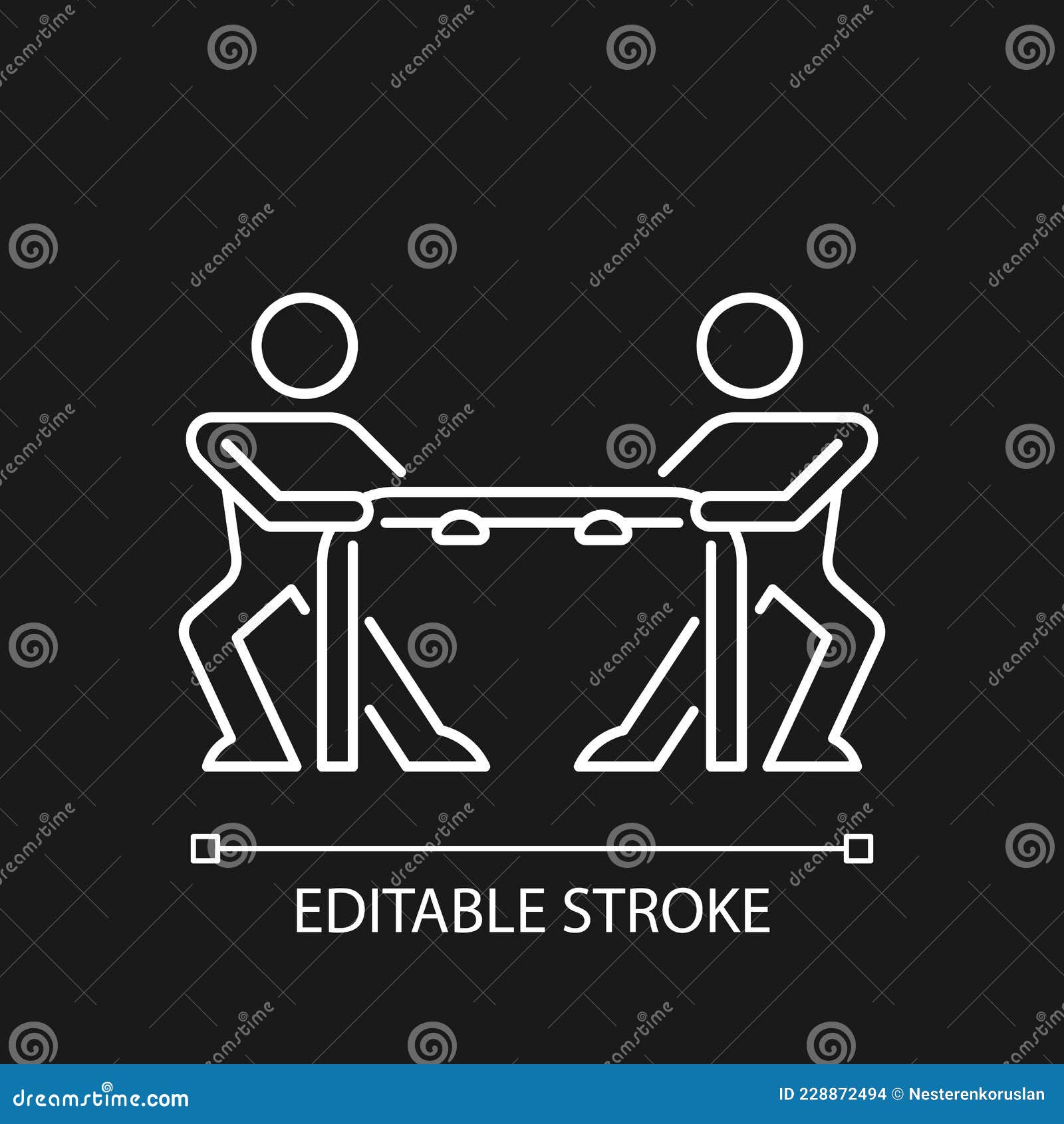 Rivalry Linear Icon. Modern Outline Rivalry Logo Concept On Whit Vector ...