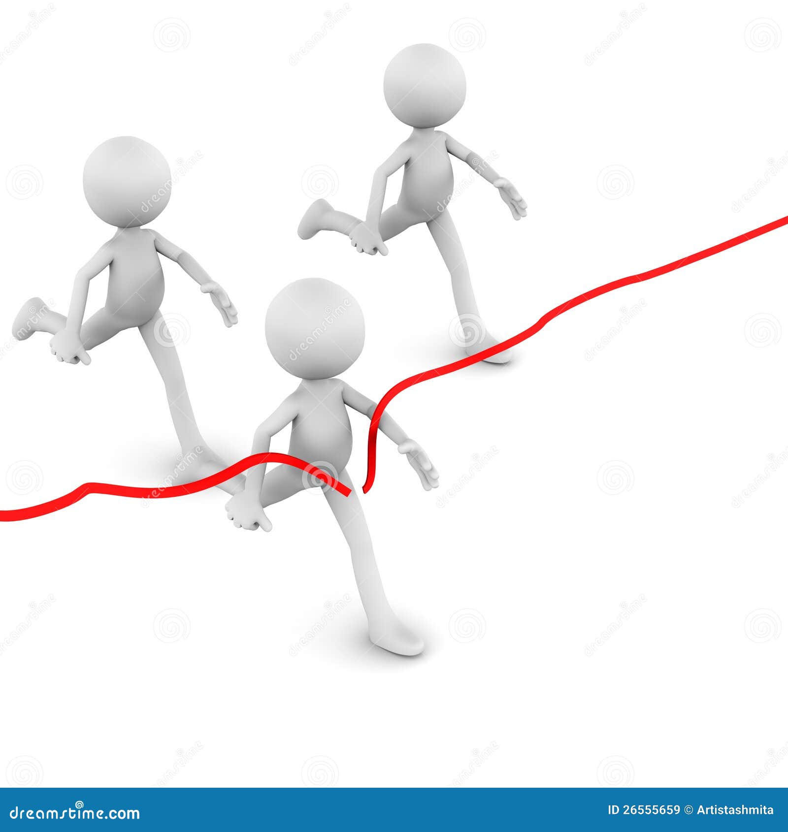 Competition winner stock illustration. Illustration of running - 26555659