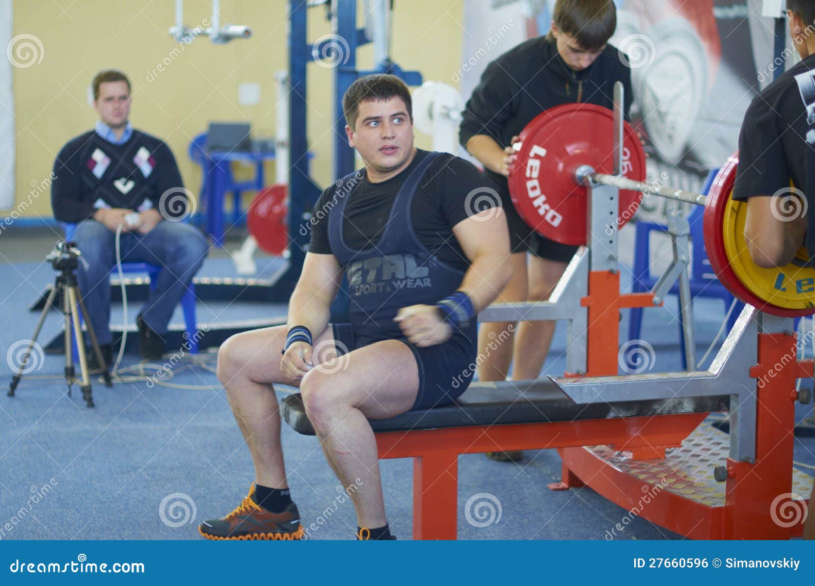Competitions on Powerlifting Editorial Photo - Image of athlete ...