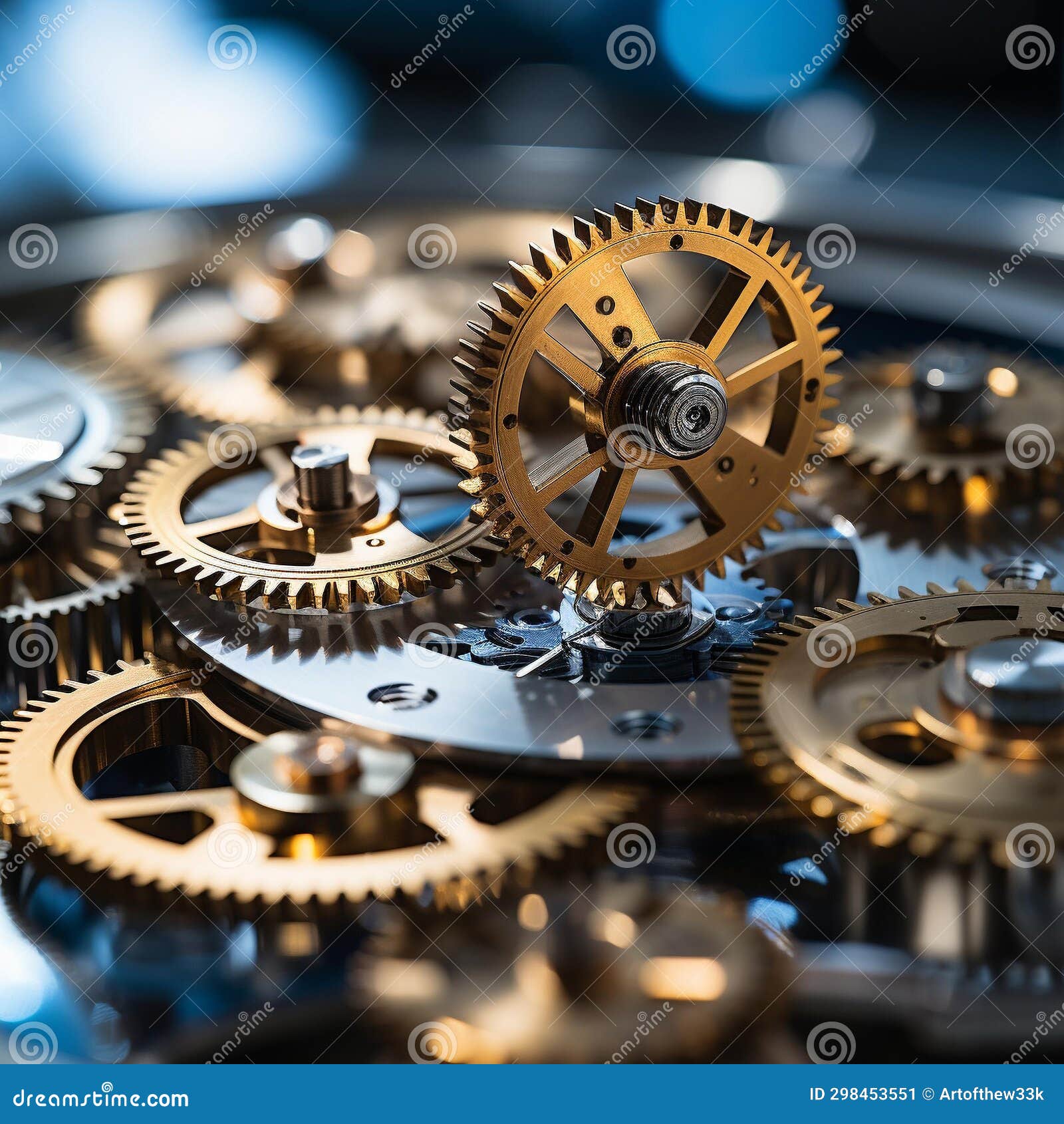 Dynamic Gears: Unleashing Competitive Advantage Stock Illustration ...