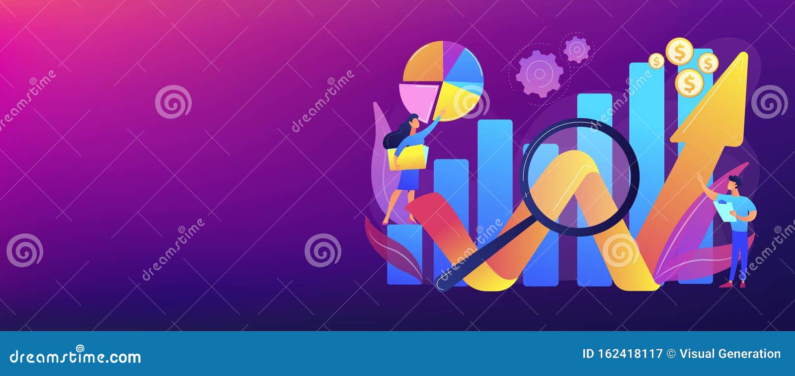 Competitive Analysis Concept Banner Header Stock Vector - Illustration ...