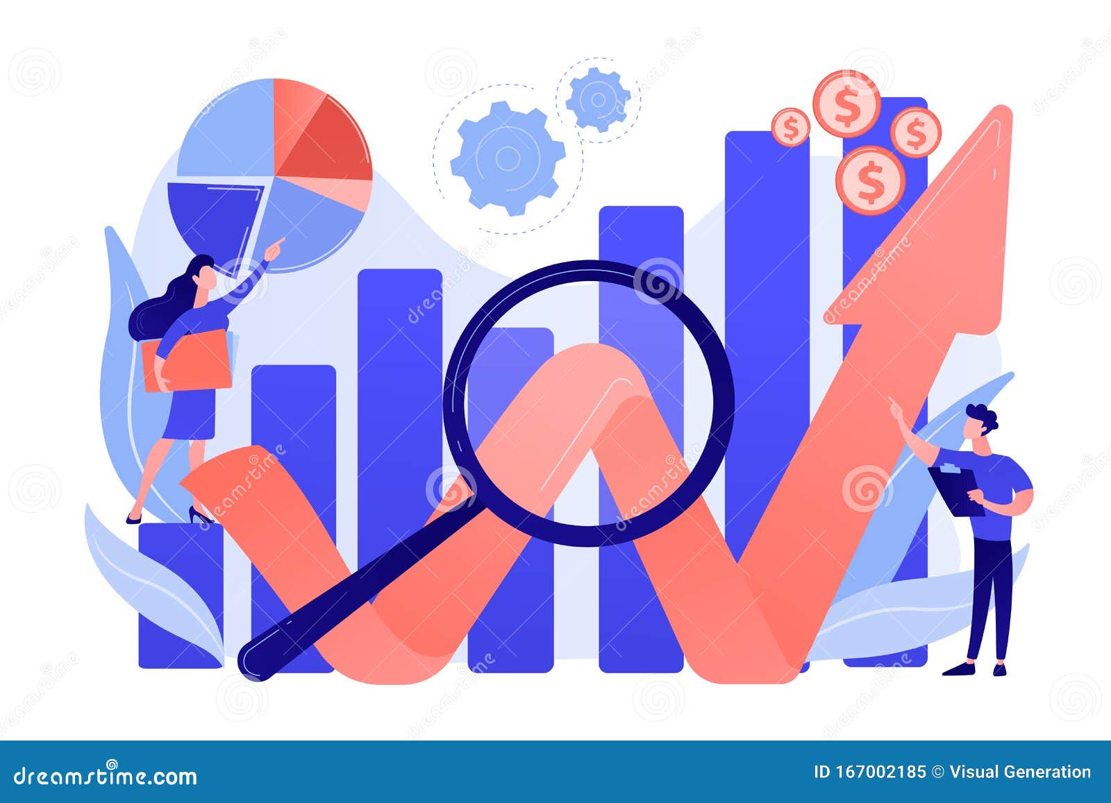 Competitive Analysis Concept Vector Illustration Stock Vector ...