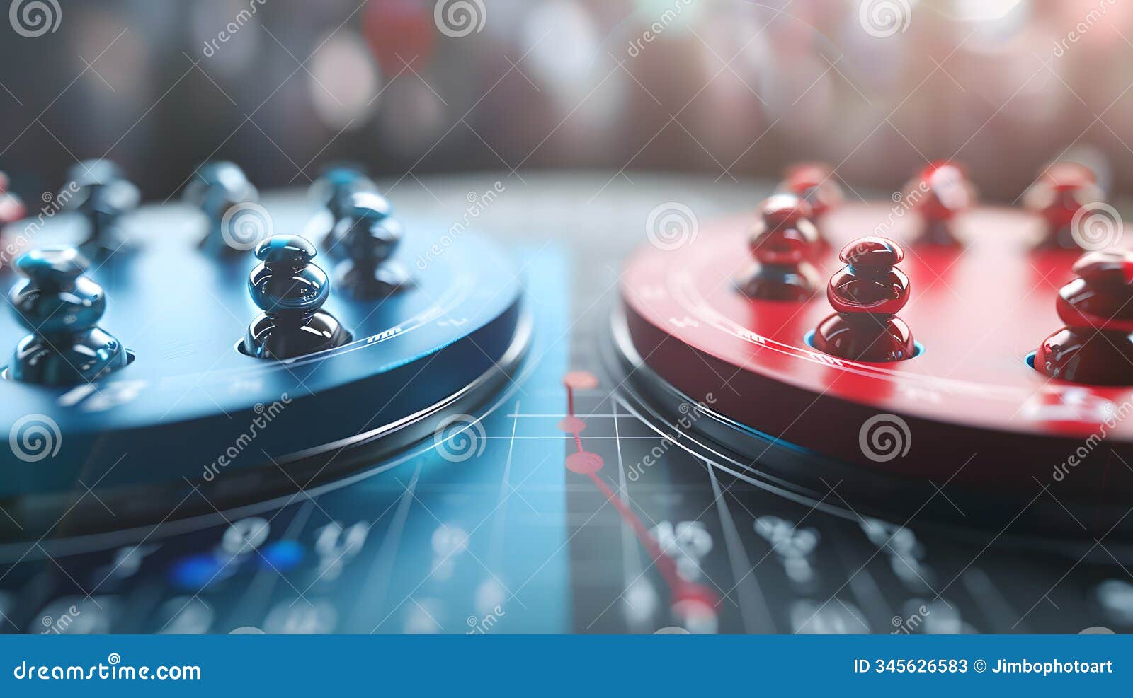 Competitive Analysis Side-by-side Comparison Stock Illustration ...