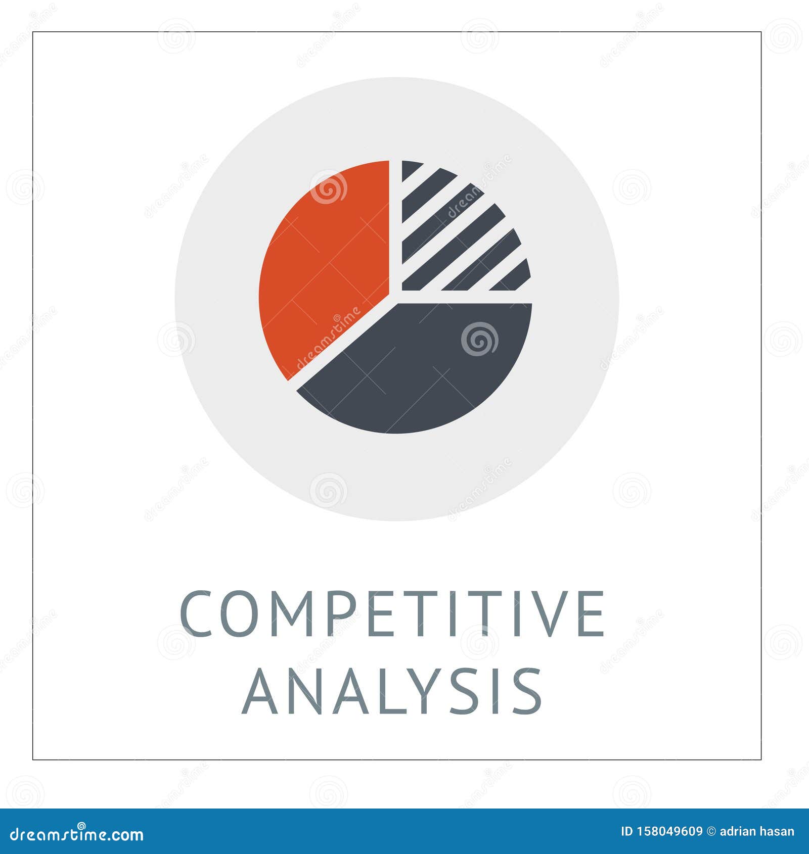 Competitive Analysis Simpel Logo Icon Vector Ilustration Stock Vector ...