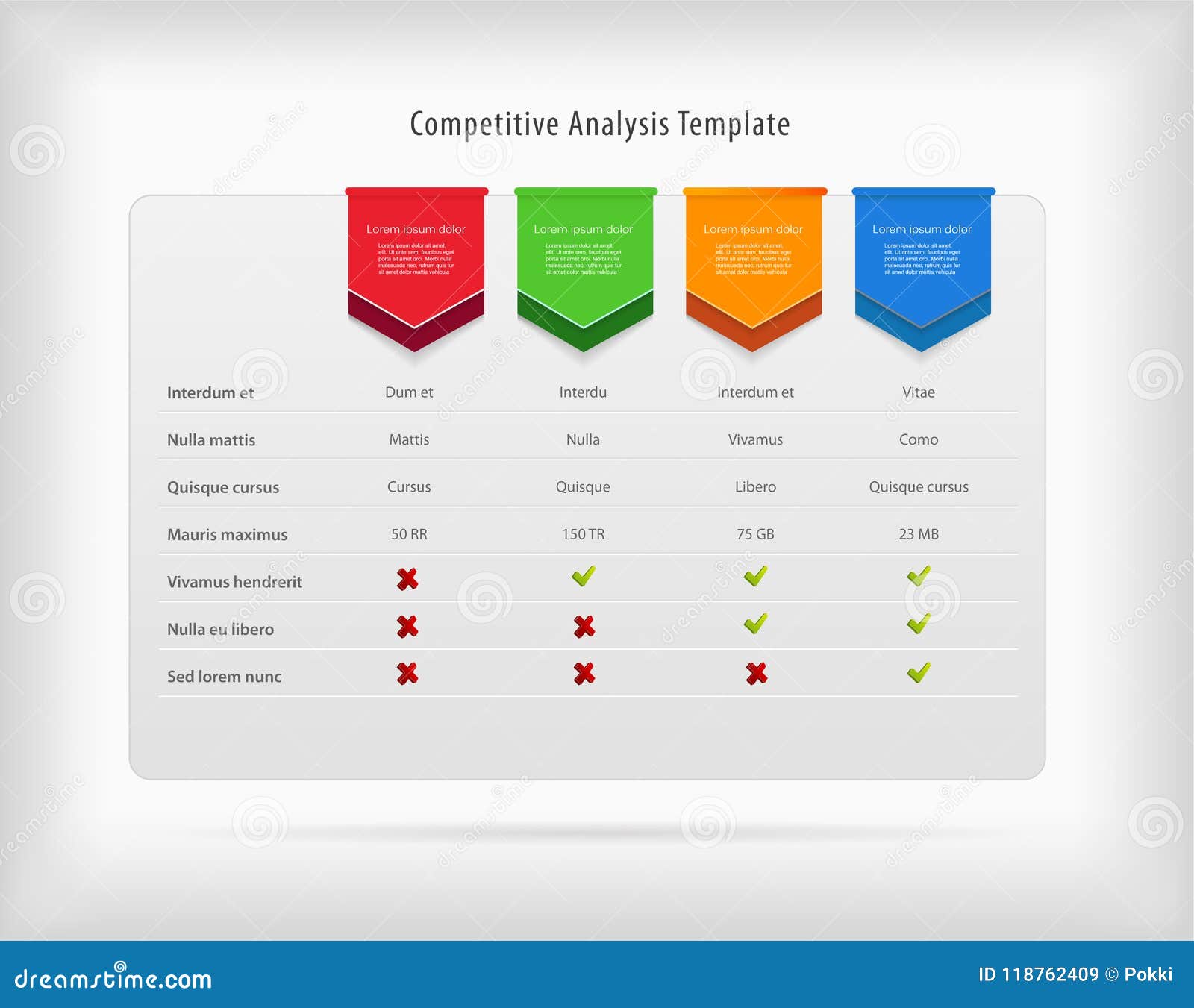 Competitive Analysis Line Icons Collection. Competition, Rivals ...