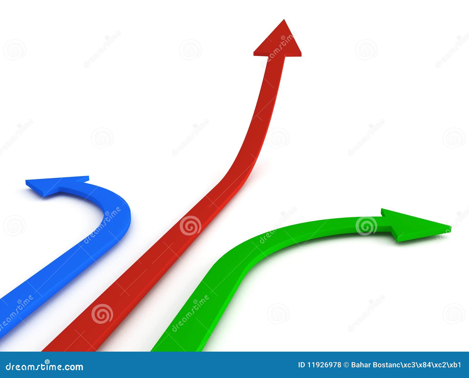 Competitive arrows stock illustration. Illustration of diagram - 11926978