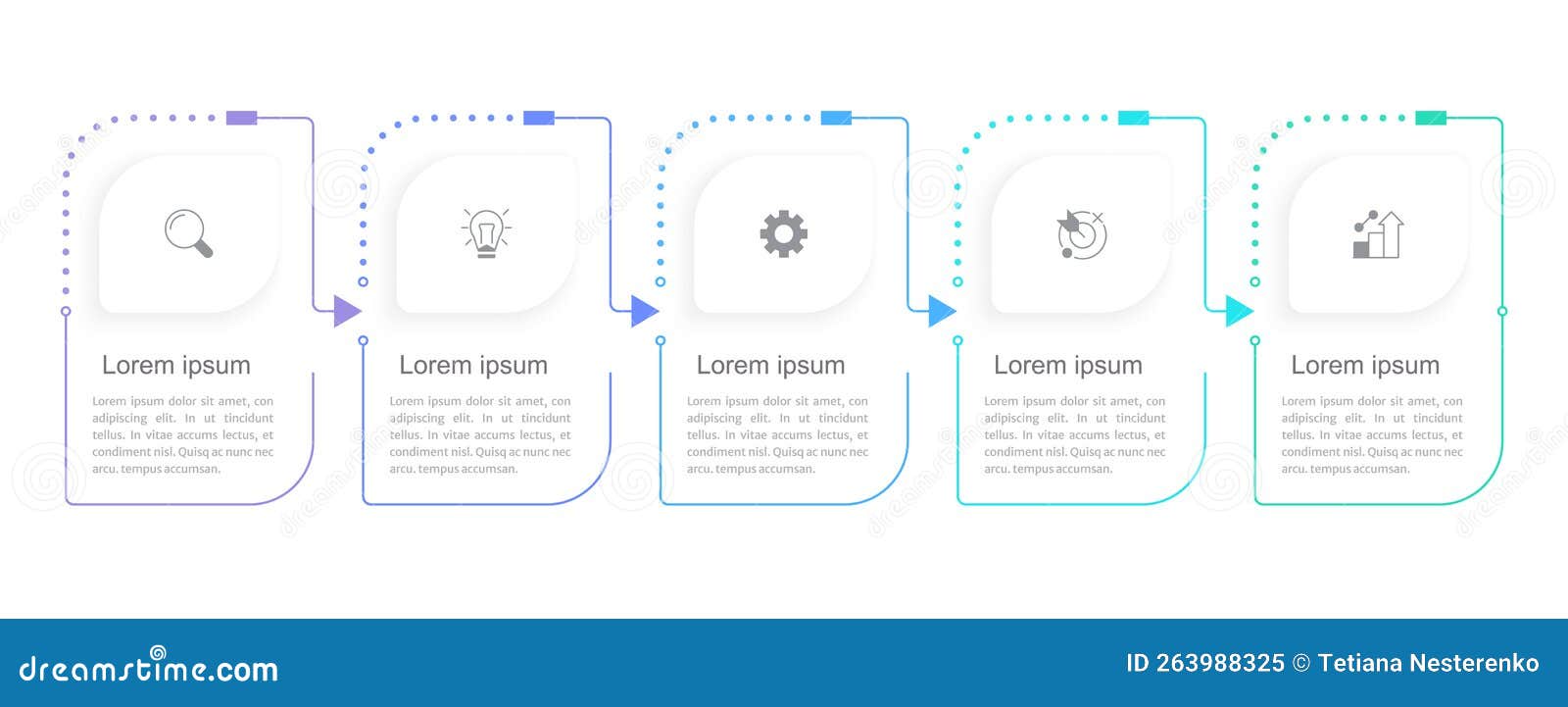 Competitive Opportunity Infographic Chart Design Template Stock Vector ...