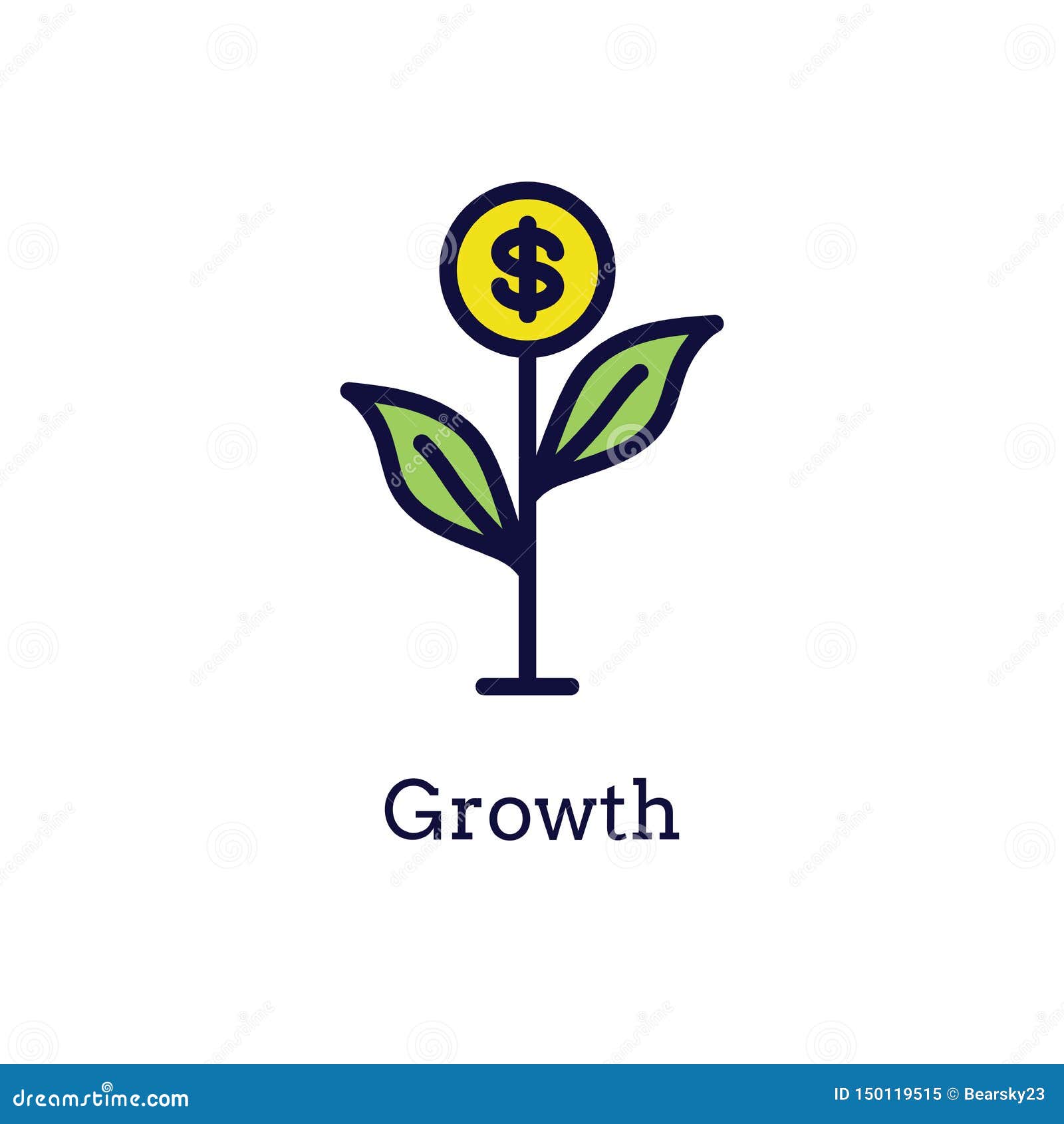 Competitive Pricing Icon Showing an Aspect of Pricing, Growth ...