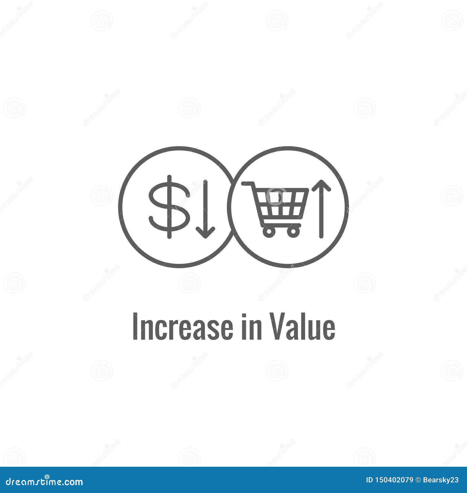 Competitive Pricing Icon Showing an Aspect of Pricing, Growth ...